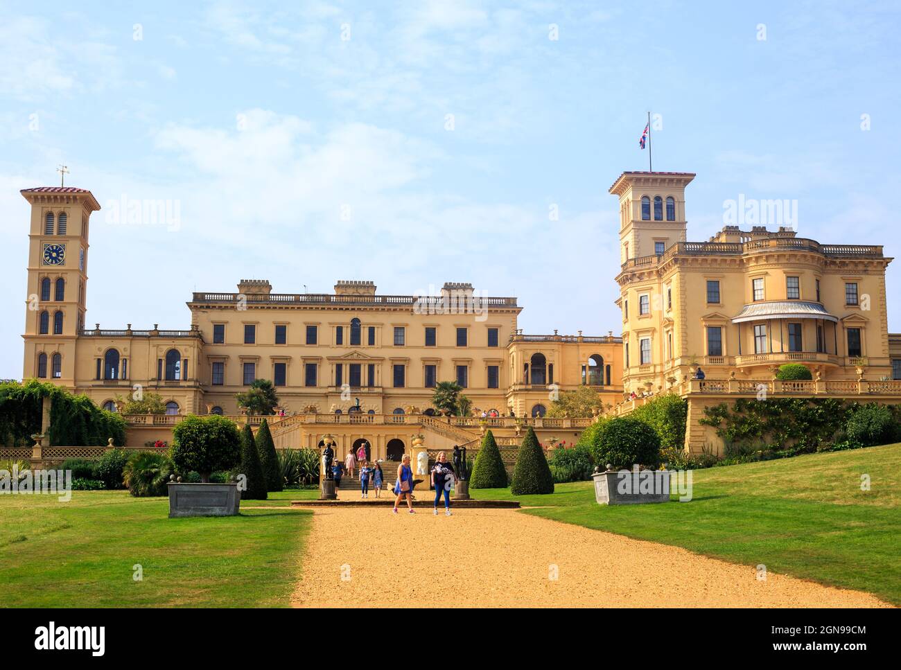 Osborne House, Isle of Wight, 2021 The Home of Queen Victoria and ...