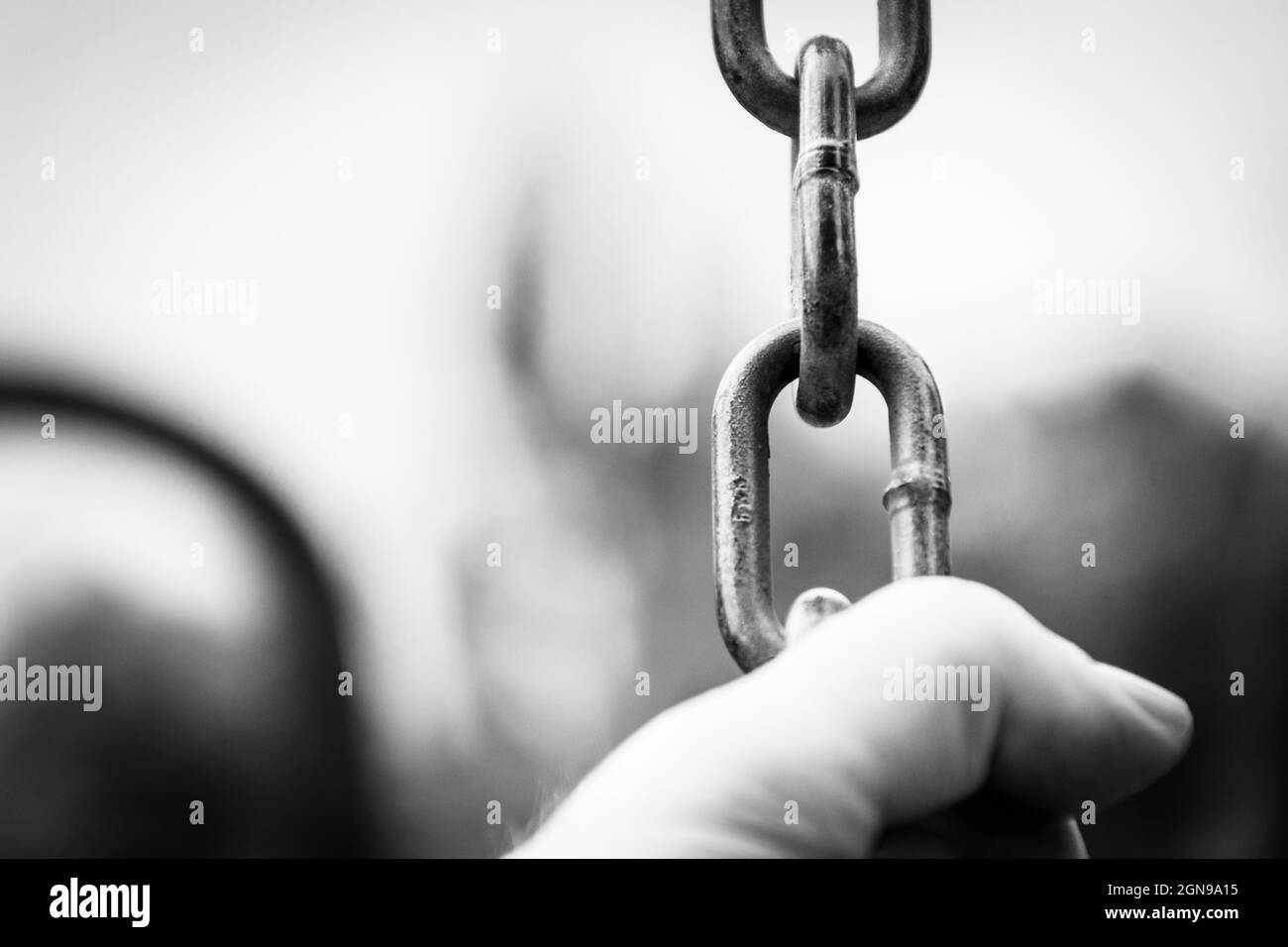 Arm chain hi-res stock photography and images - Alamy