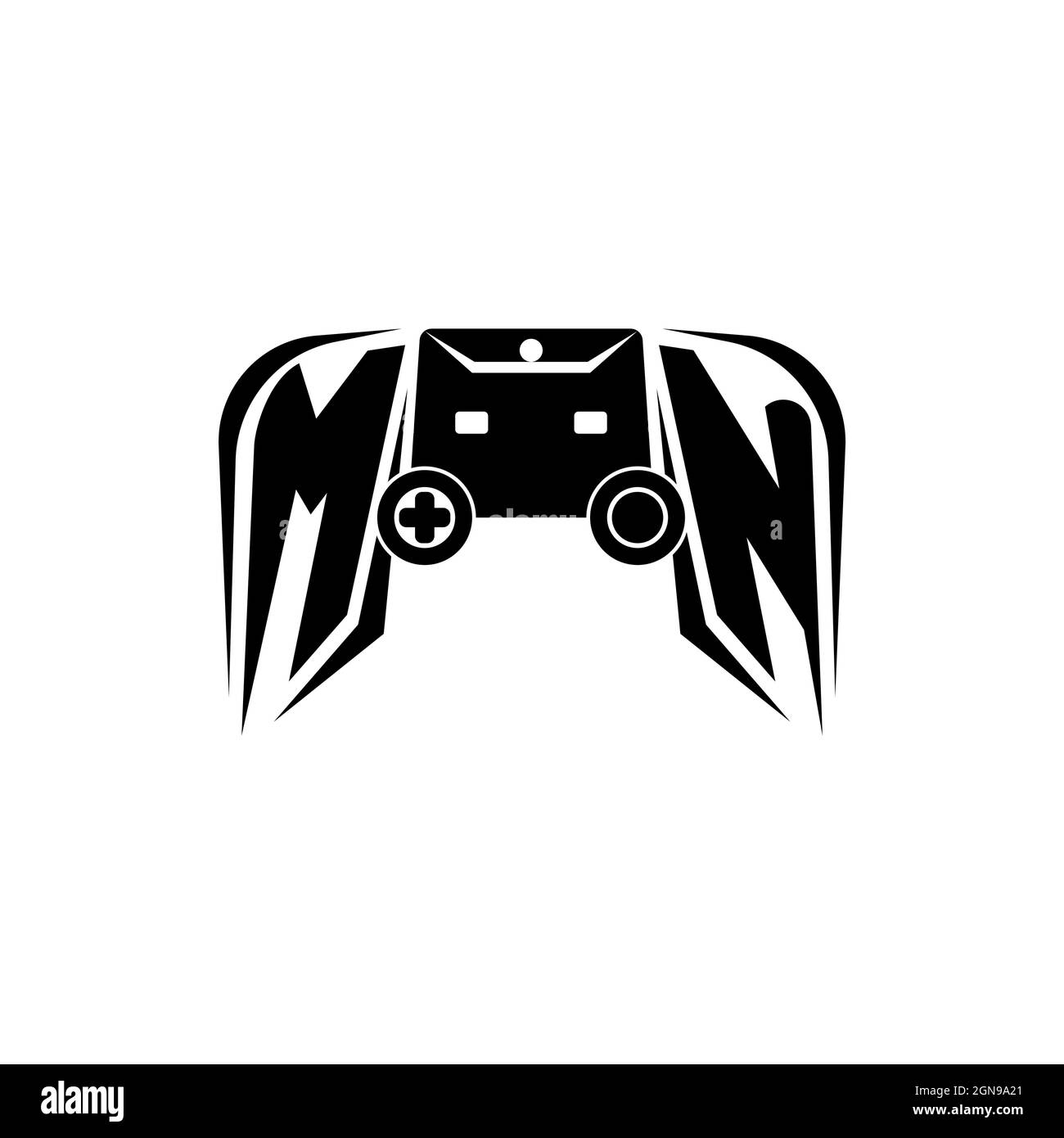 Mn gaming logo Cut Out Stock Images & Pictures - Alamy