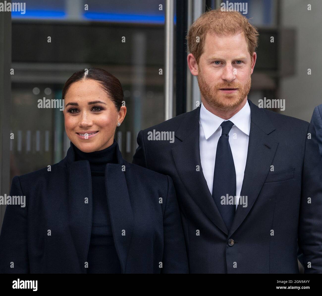 New York, United States. 23rd Sep, 2021. The Duke and Duchess of Sussex ...