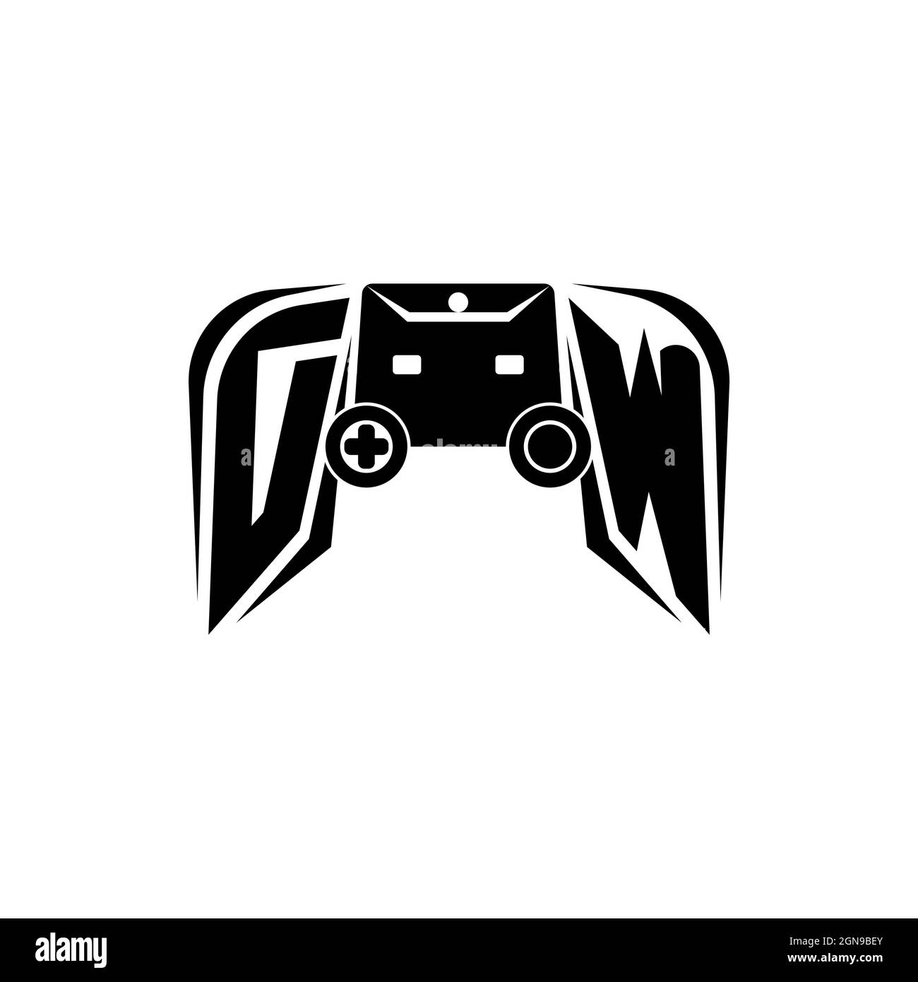 Dw gaming logo hi-res stock photography and images - Alamy