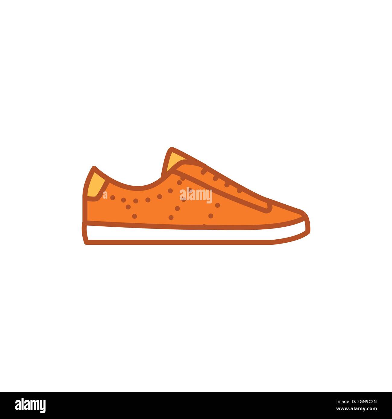 Gumshoes olor line icon. Pictogram for web page, mobile app, promo. UI ...