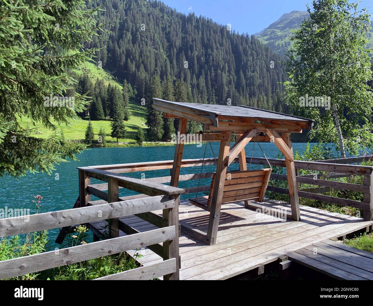 Playground rocking chair hi-res stock photography and images - Alamy