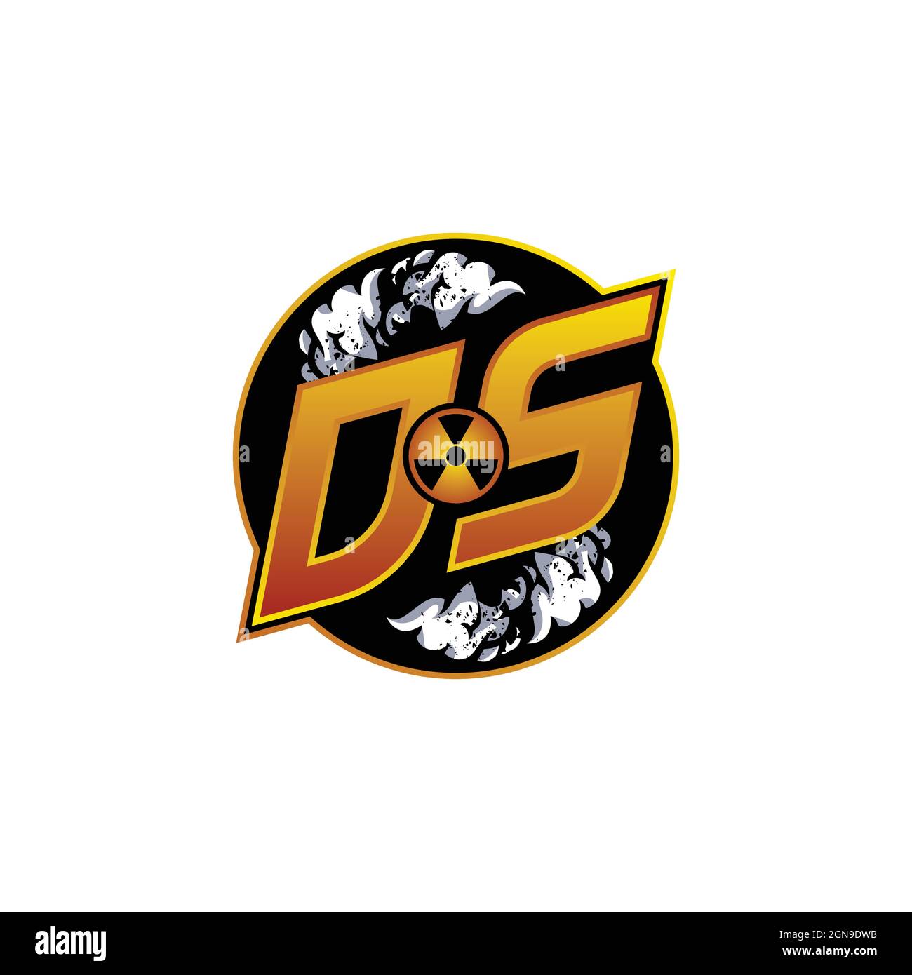 DT Logo monogram with Skull Shape designs template vector icon modern ...