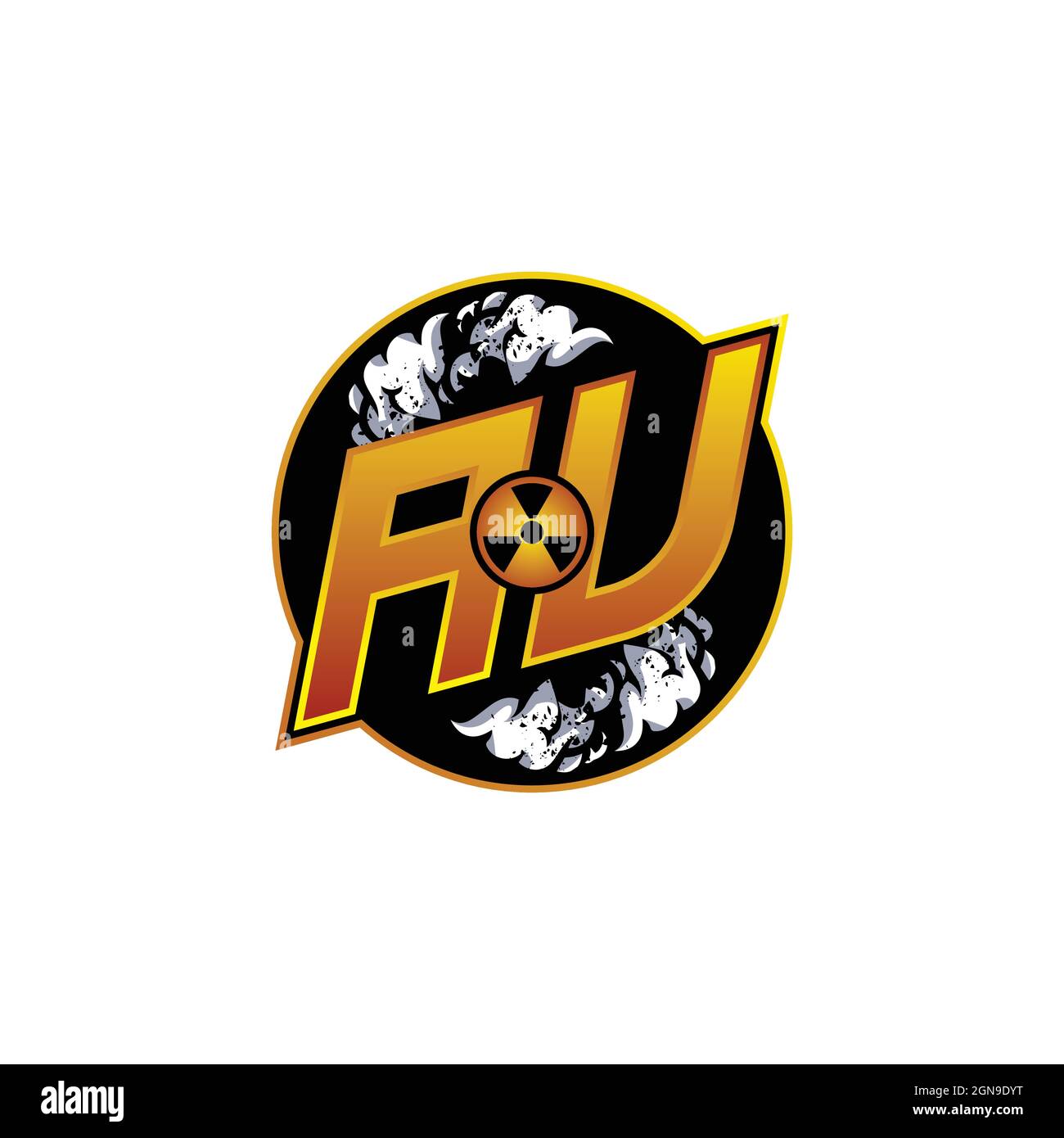 Initial AV logo design, Initial AV logo design with Gas Mask Style ...