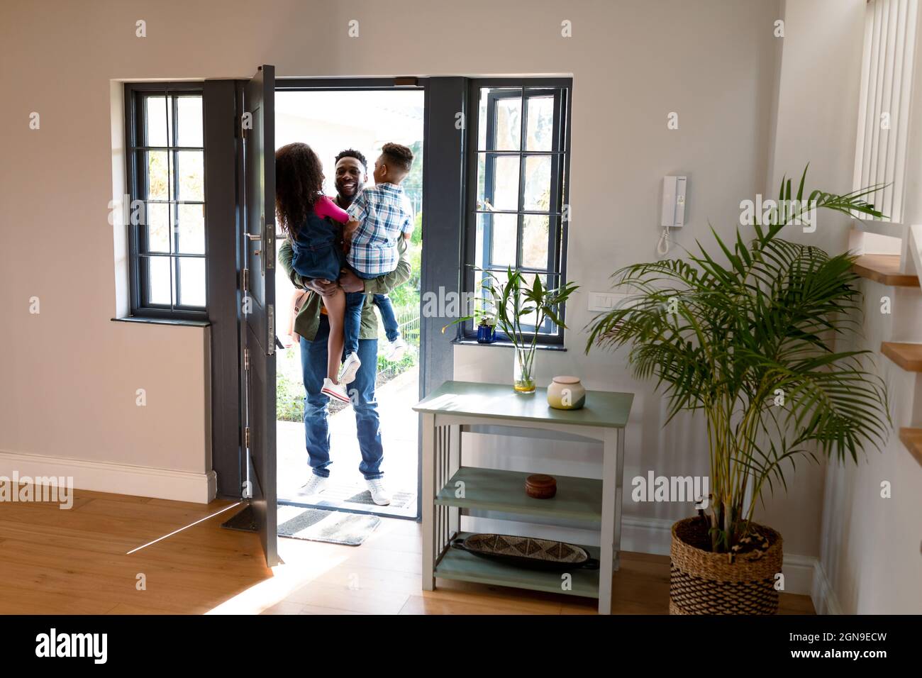 Child coming back hi-res stock photography and images - Alamy