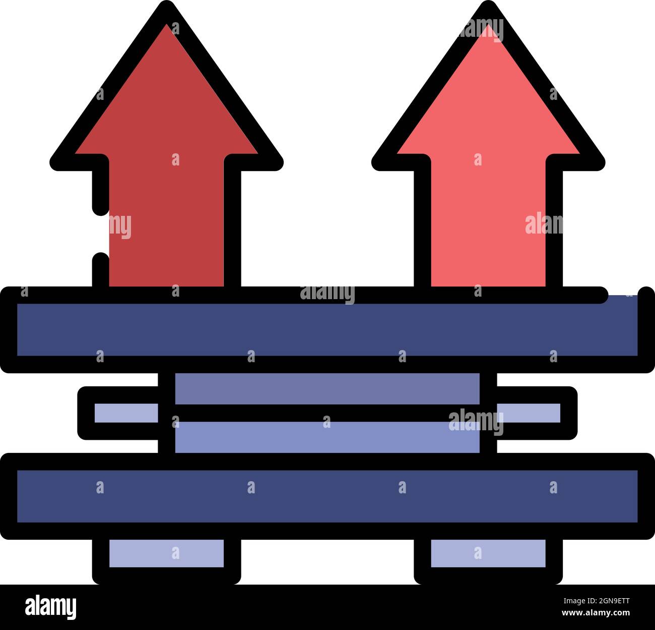 Air flow protection icon. Outline air flow protection vector icon color ...