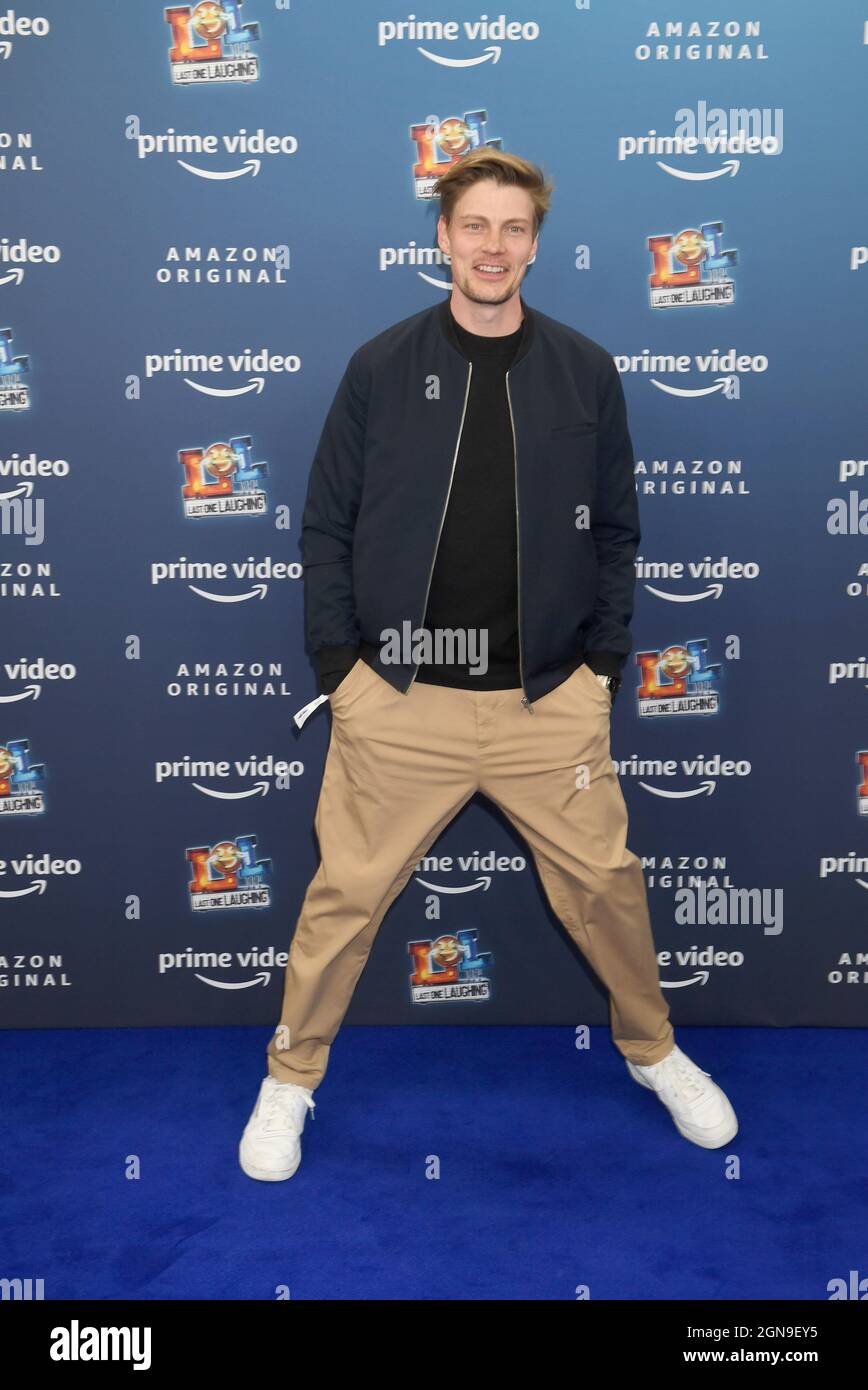 Munich, Germany. 23rd Sep, 2021. Actor Helgi Schmid shows up at the ...