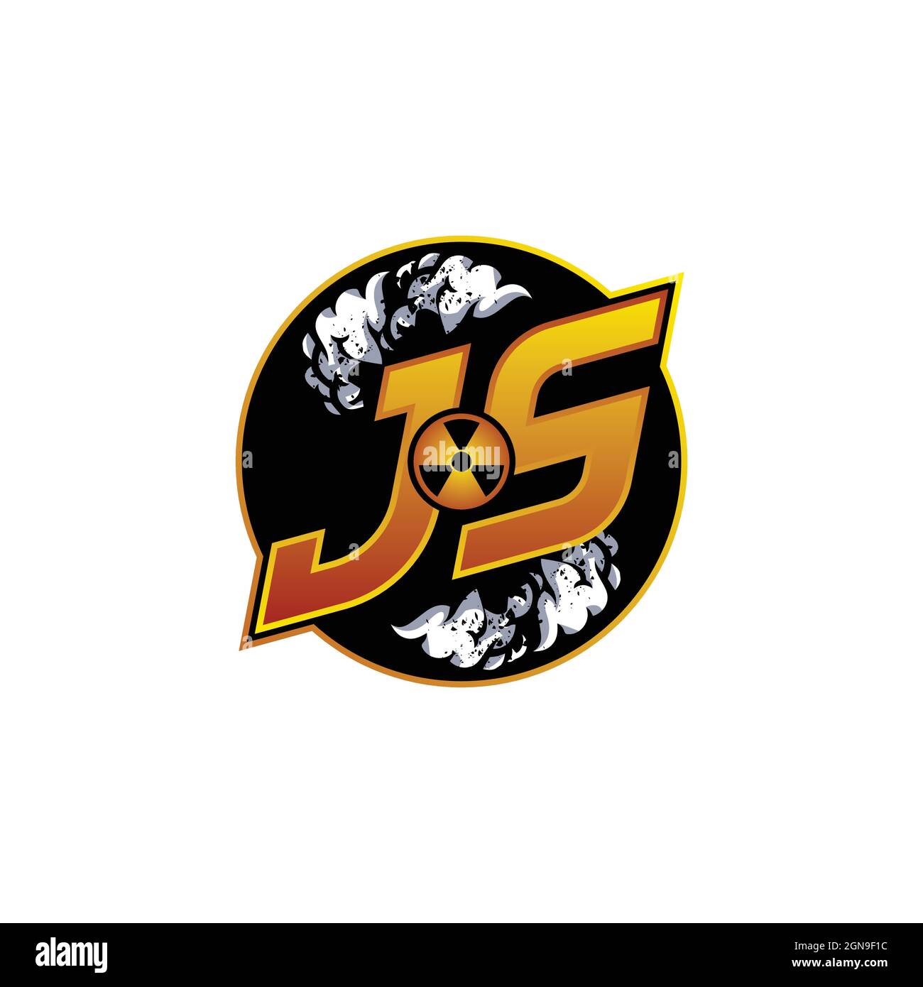 IX Logo monogram with Skull Shape designs template vector icon modern ...
