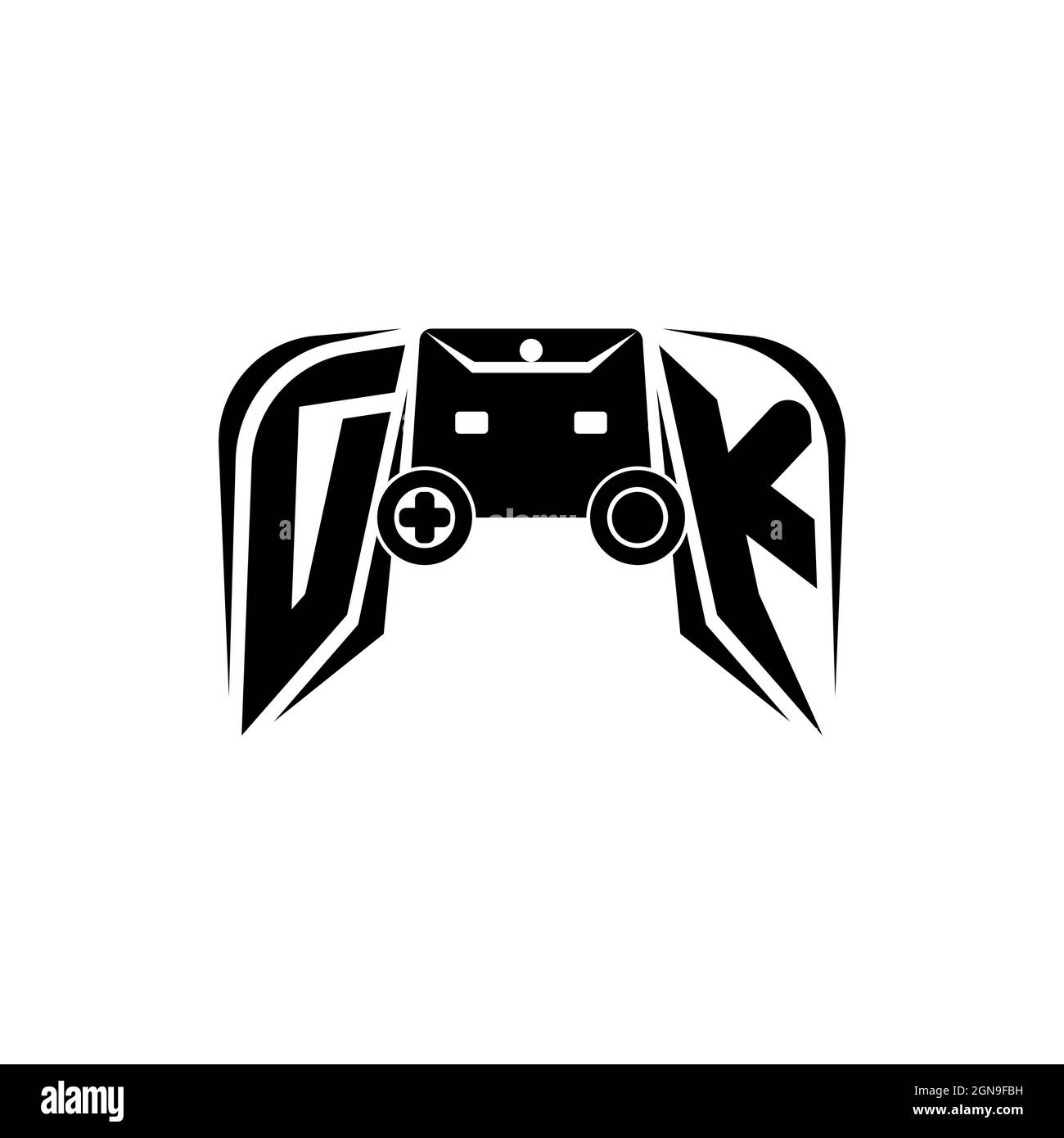 Dk gaming logo hi-res stock photography and images - Alamy