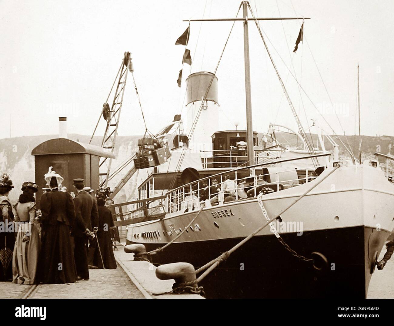 Victorian cross channel ferry hi-res stock photography and images - Alamy