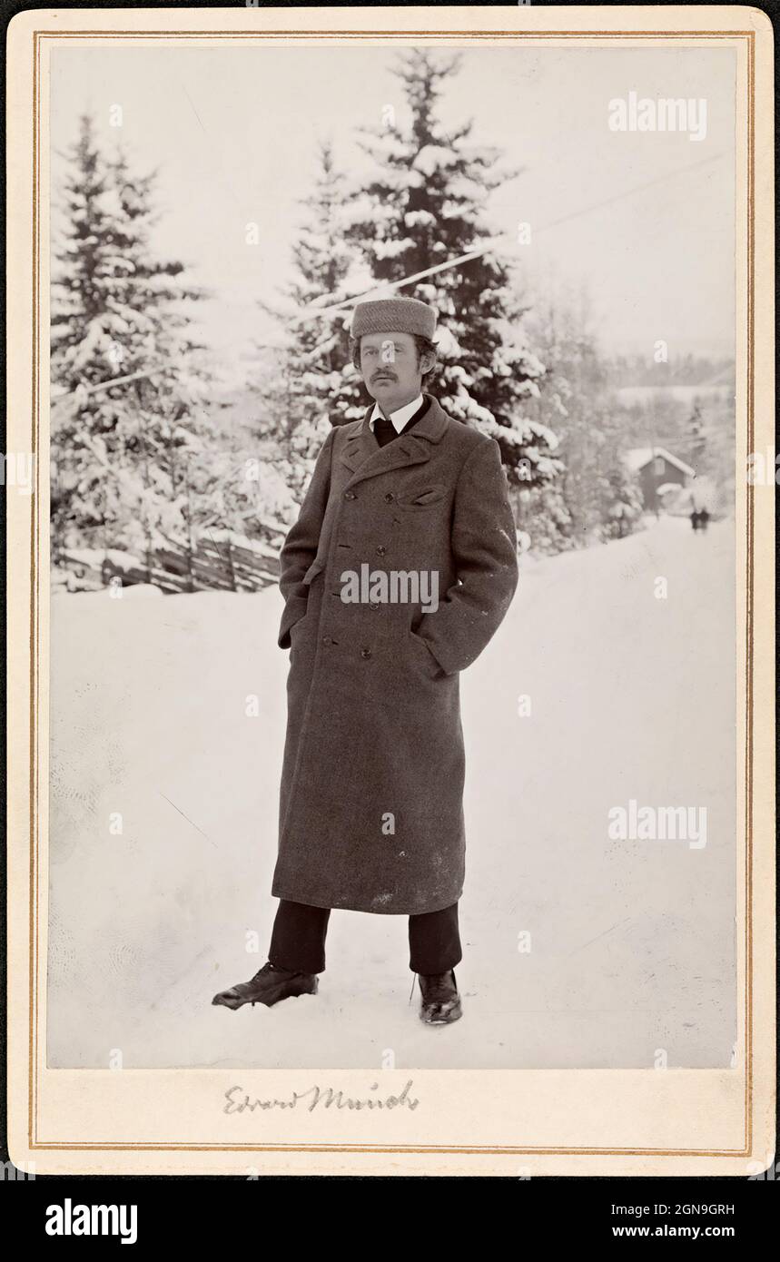 Photo of edvard munch hi-res stock photography and images - Alamy