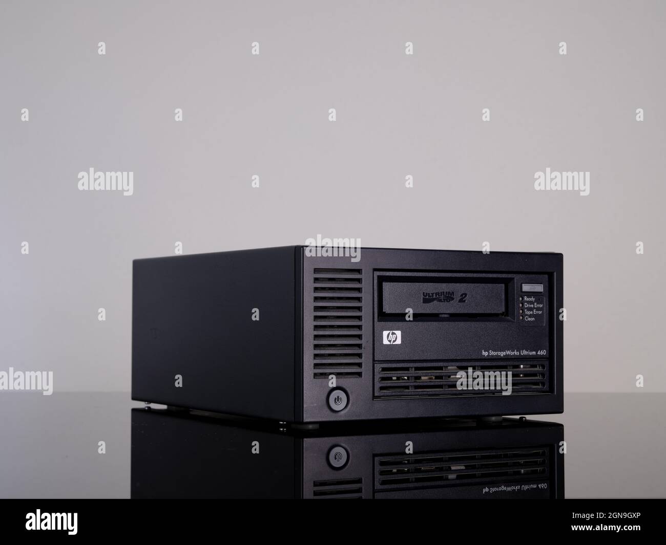 LTO (Linear Tape Open) data drive used to backup and archive files and ...