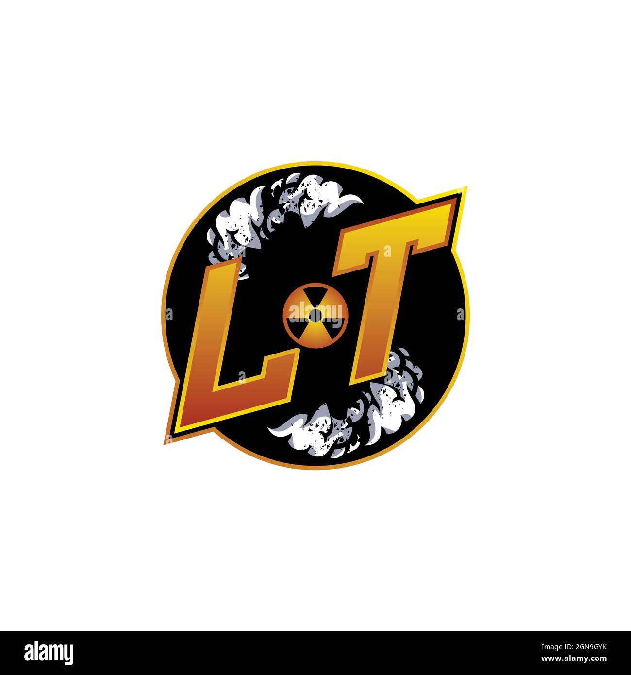 LT Logo Monogram Gaming with Gas Shape designs template vector icon ... LT Logo Monogram Gaming with Gas Shape designs template vector icon ...