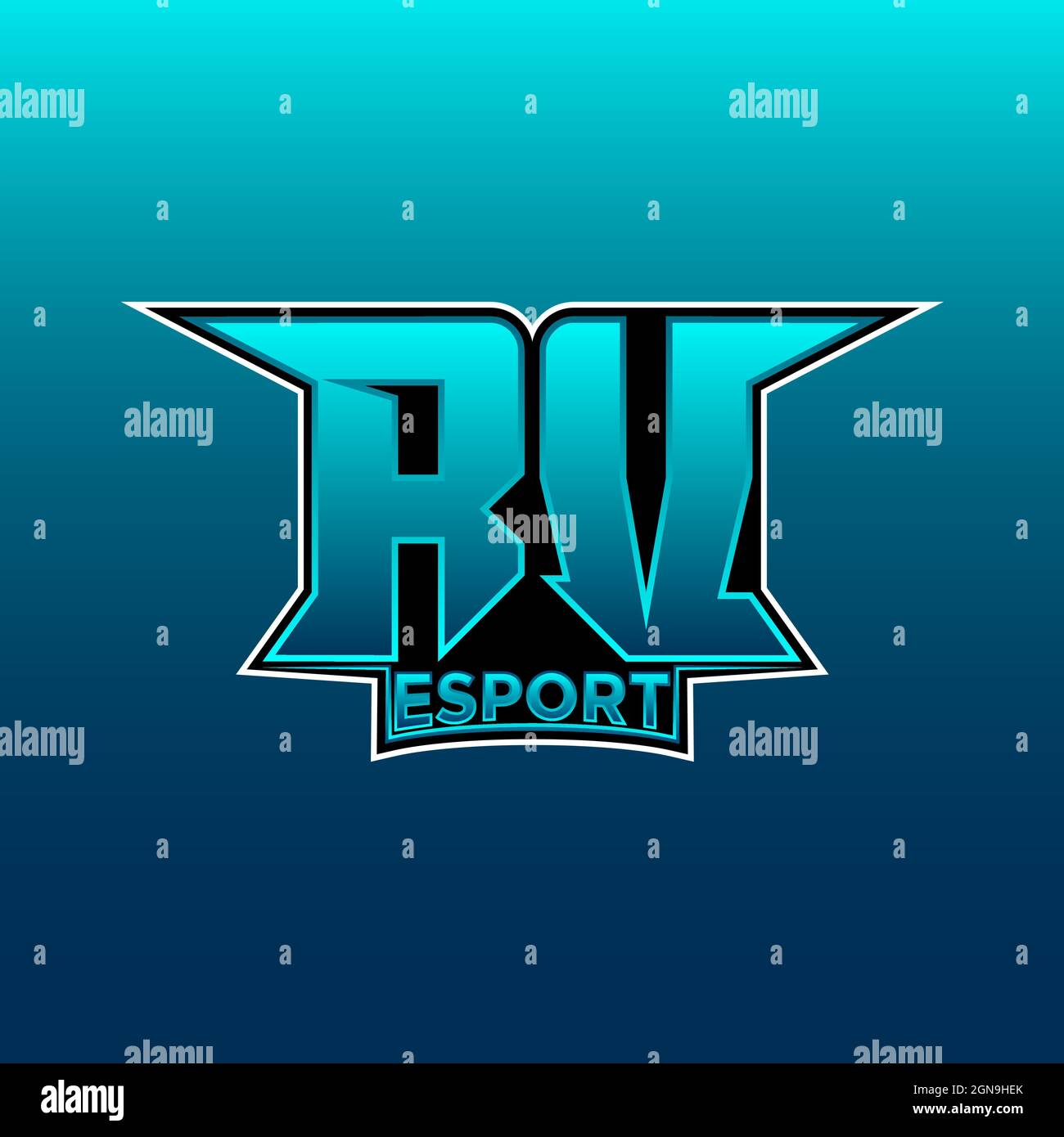 QT Logo Monogram Gaming with Gas Shape designs template vector icon ...