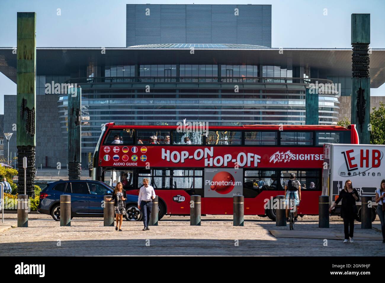 Opera, Operaen, Tourist Bus, Tour Bus, Amalie Garden, Copenhagen ...
