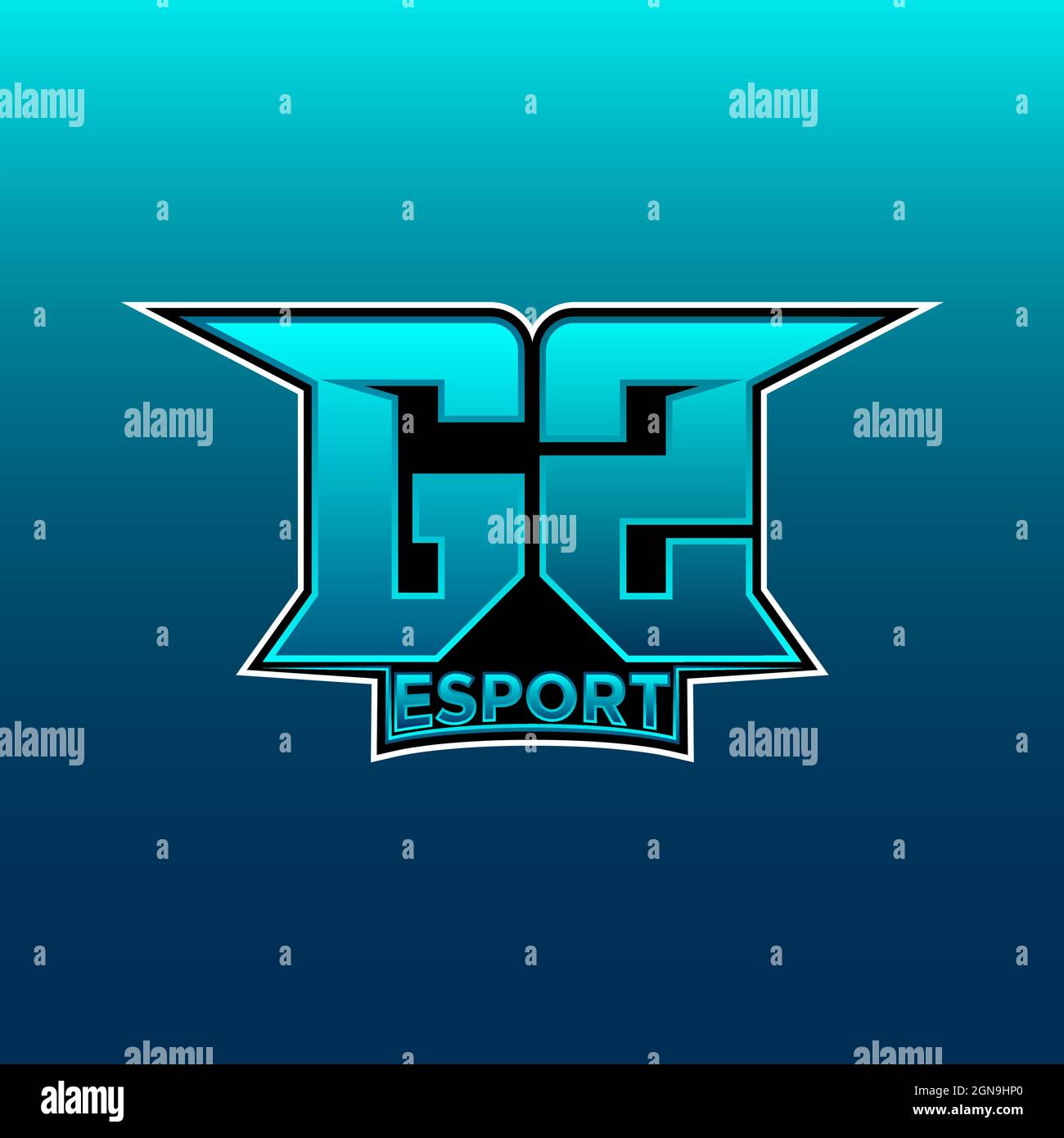 GR Logo Monogram Gaming with Gas Shape designs template vector icon ...