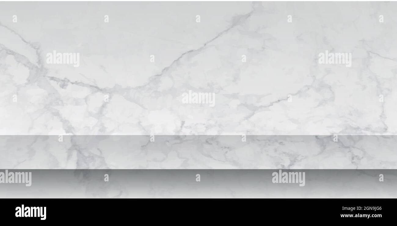 Marble white tabletop Stock Vector Images - Alamy