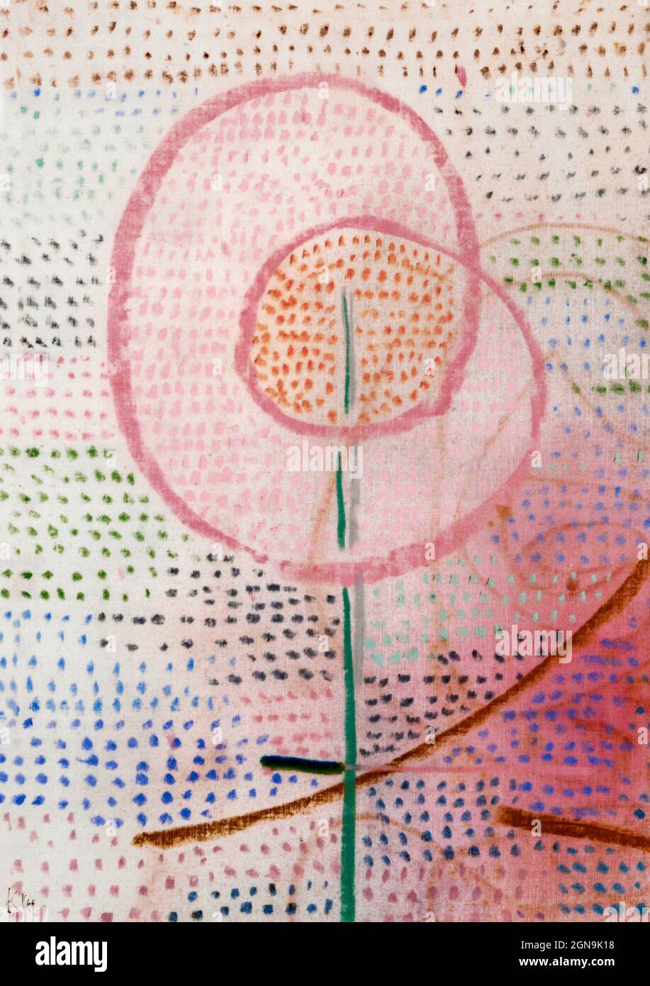 Blossoming (1934) painting in high resolution by Paul Klee Stock Photo - Alamy