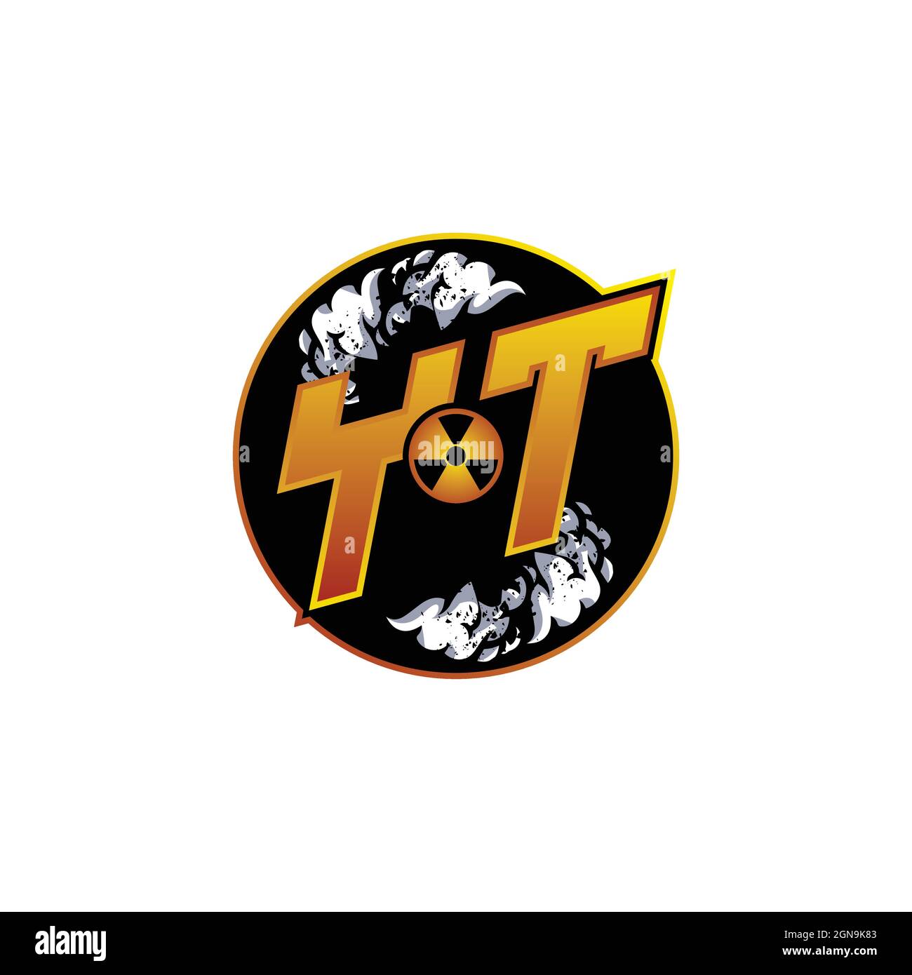 YT Logo Monogram Gaming with Gas Shape designs template vector icon ...