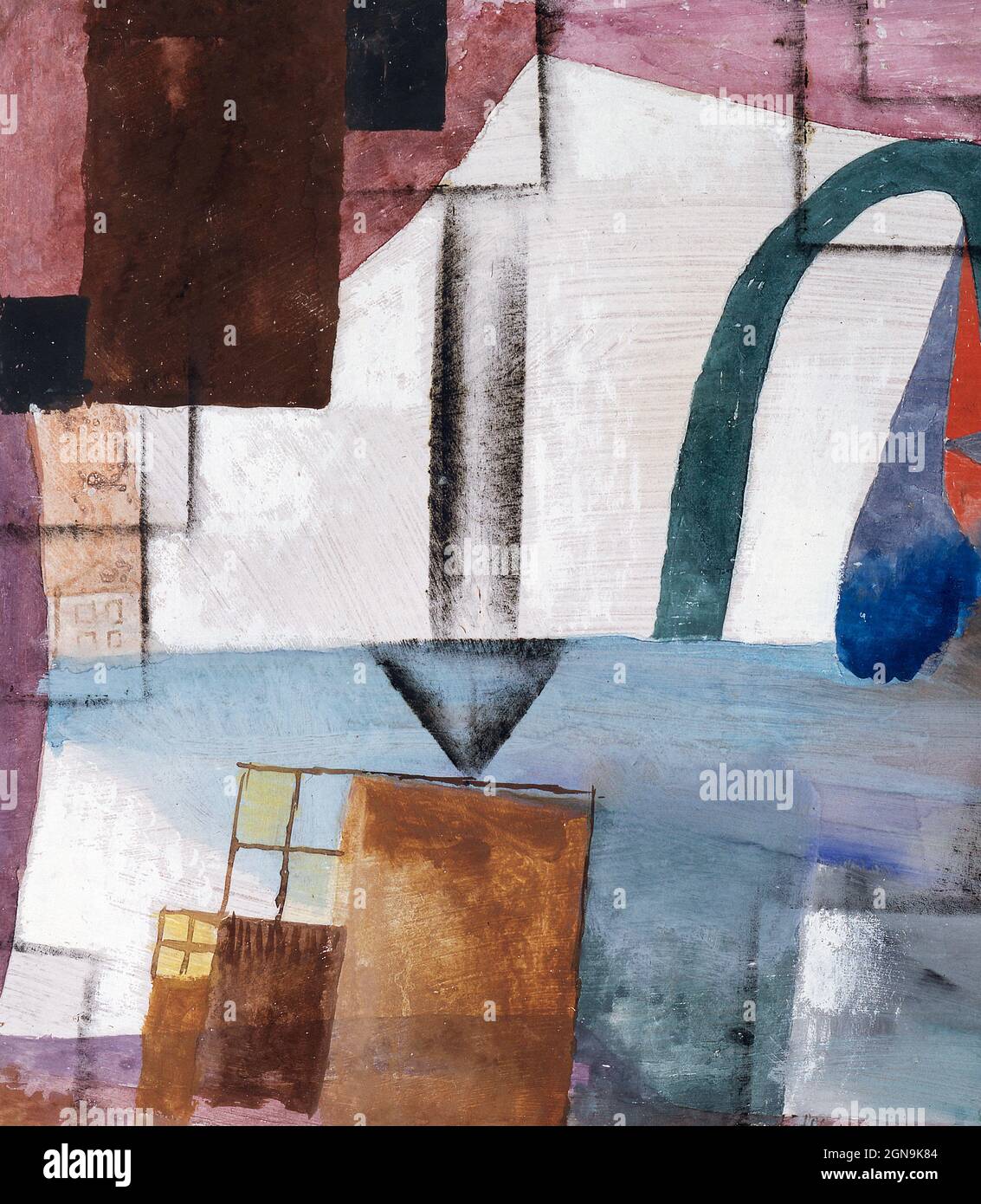 White Easter II (1924) painting in high resolution by Paul Klee Stock ...