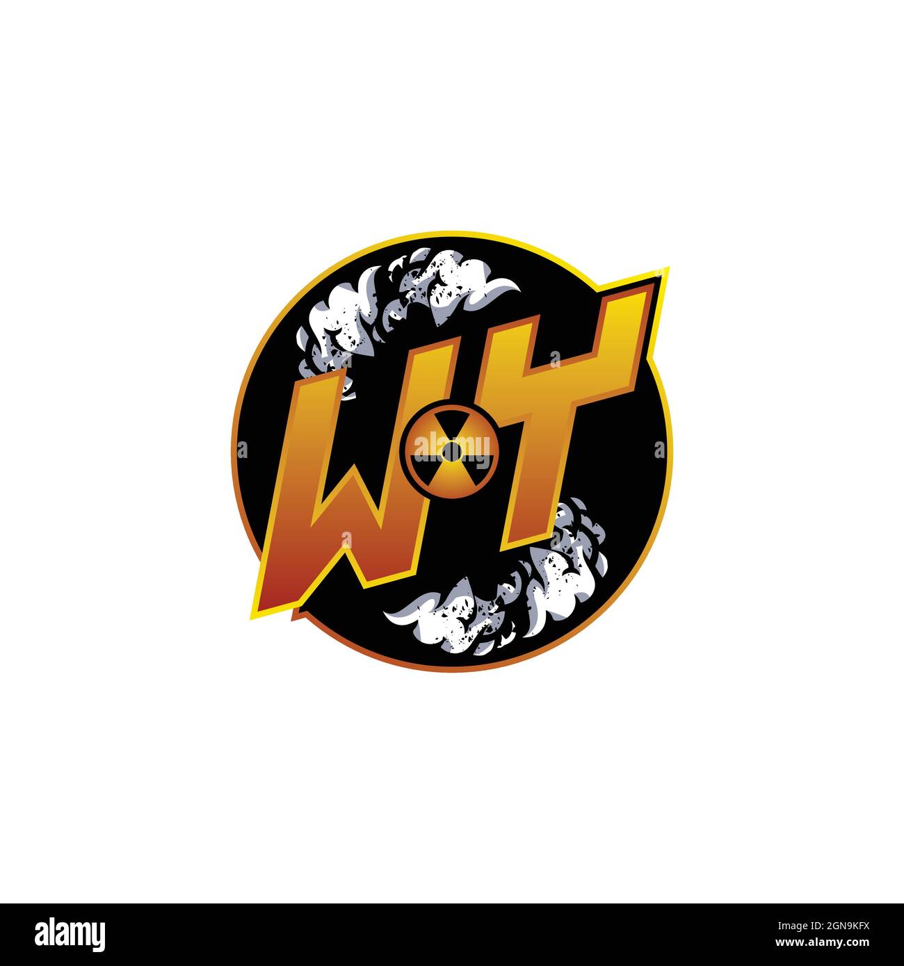 WY Logo Monogram Gaming with Gas Shape designs template vector icon ...