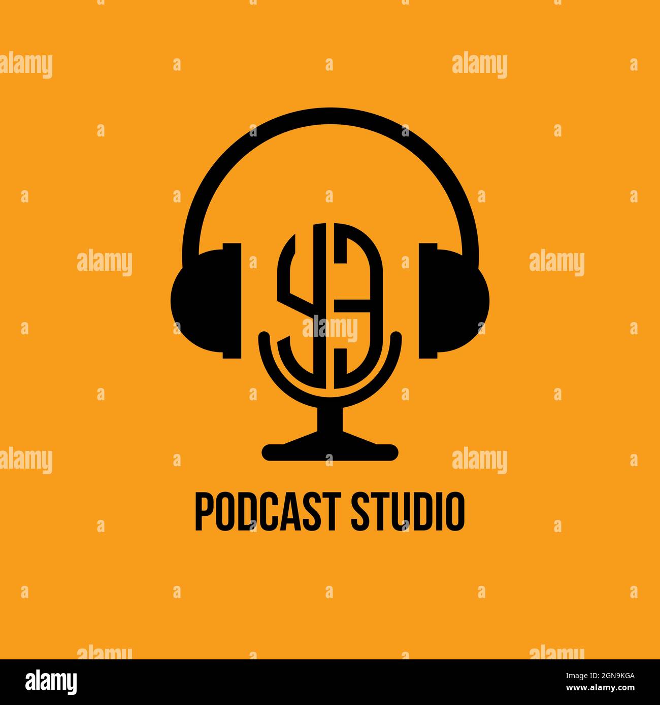 JC Logo ESport Gaming Initial with Blue Light Color design vector ...