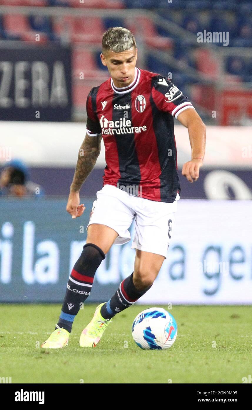 Nicolas Dominguez (Bologna F.C.) during the Italian Serie A soccer ...