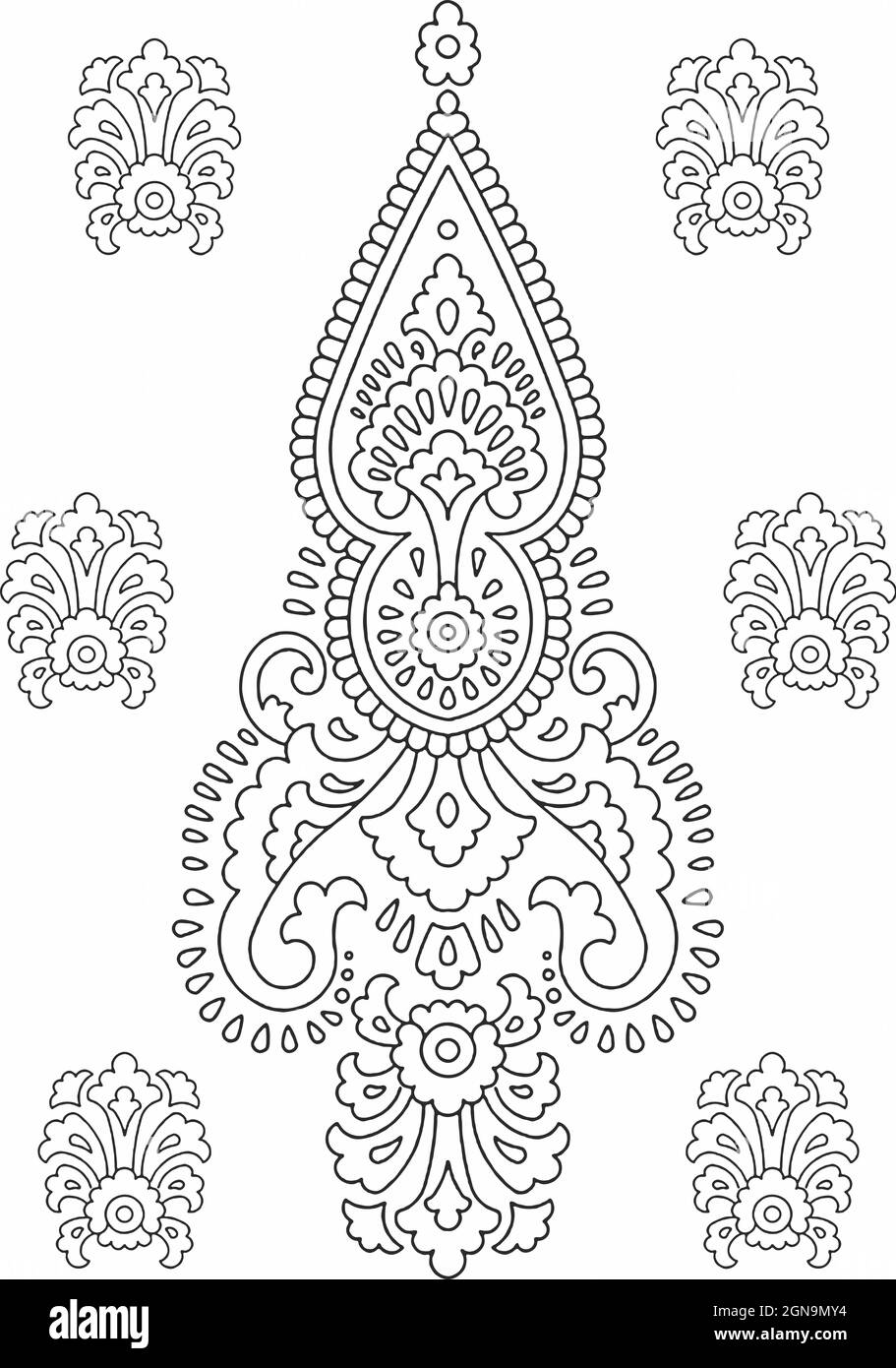 Element for design. It can be used for decorating of wedding ...