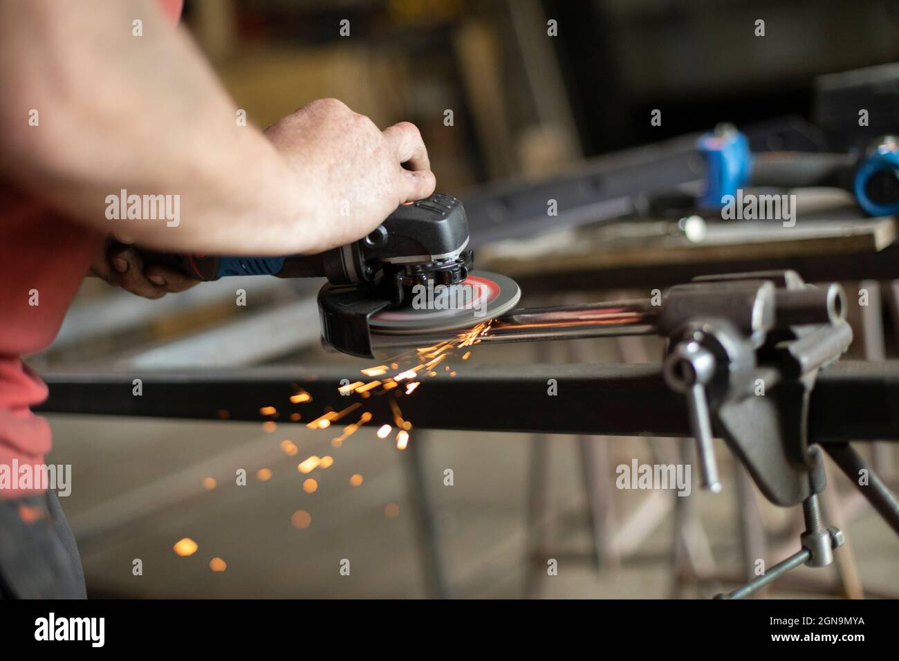 Rotating grinding wheel hi-res stock photography and images - Alamy