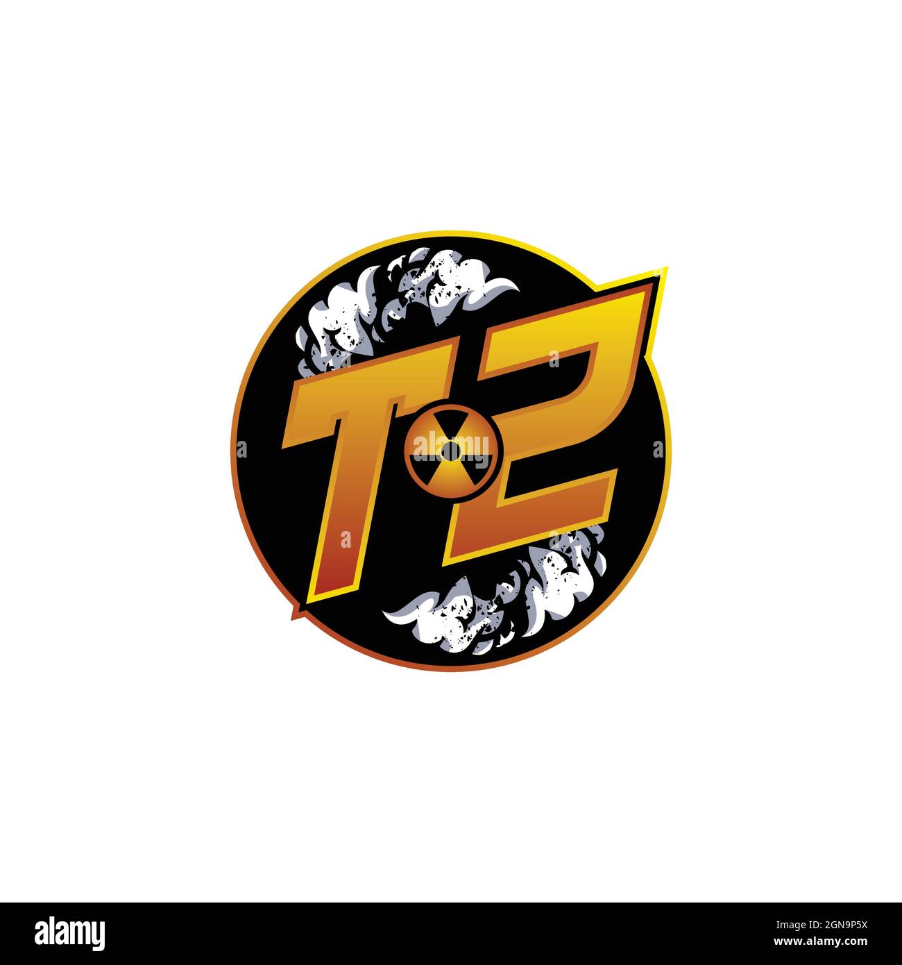 TZ Logo Monogram Gaming with Gas Shape designs template vector icon ...
