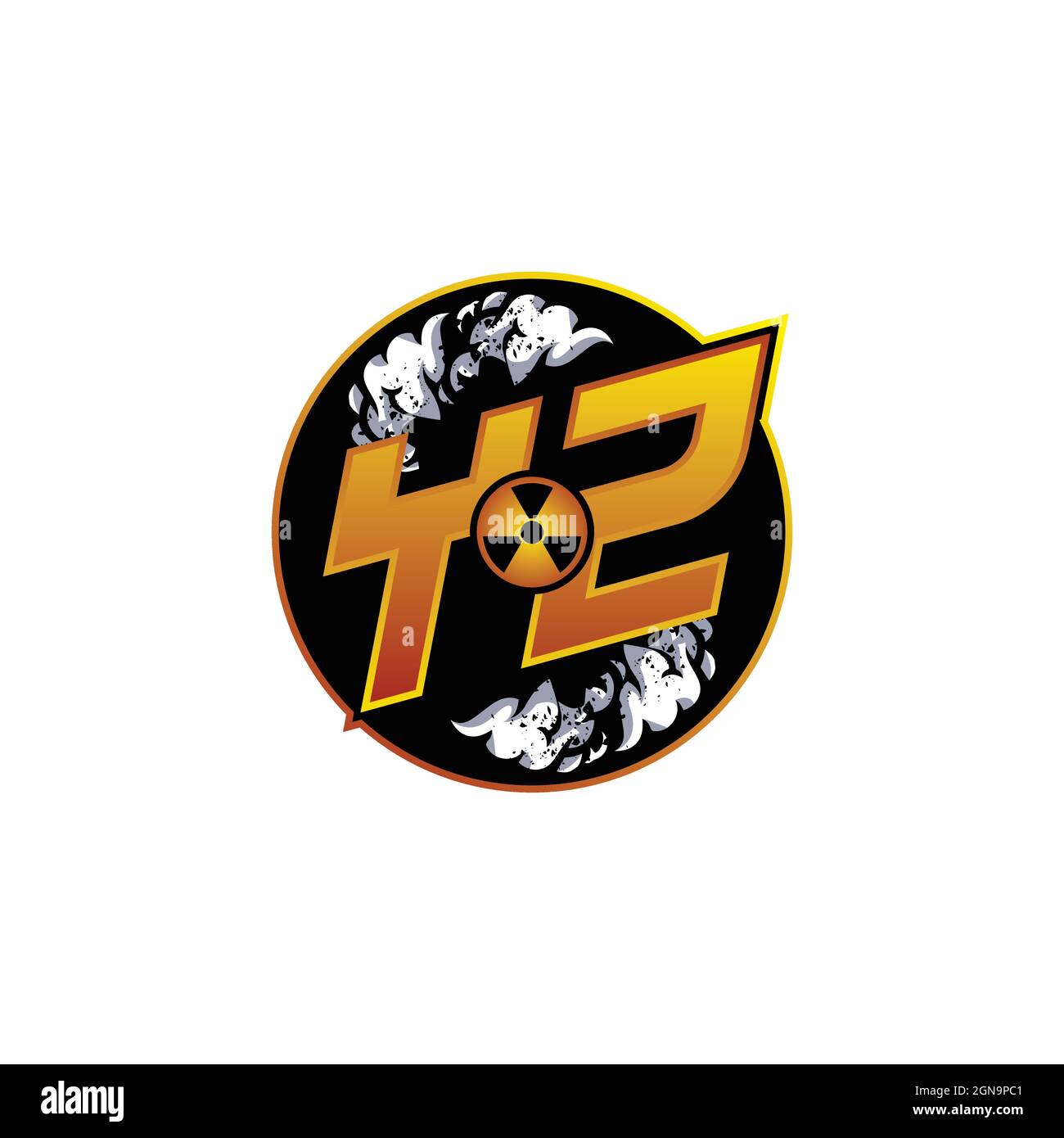 YZ Logo Monogram Gaming with Gas Shape designs template vector icon ...