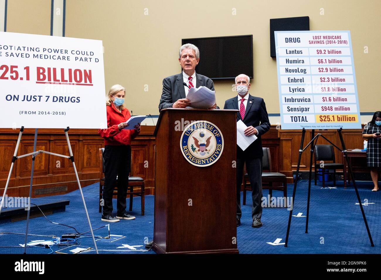Washington, United States. 23rd Sep, 2021. U.S. Representative, Frank ...