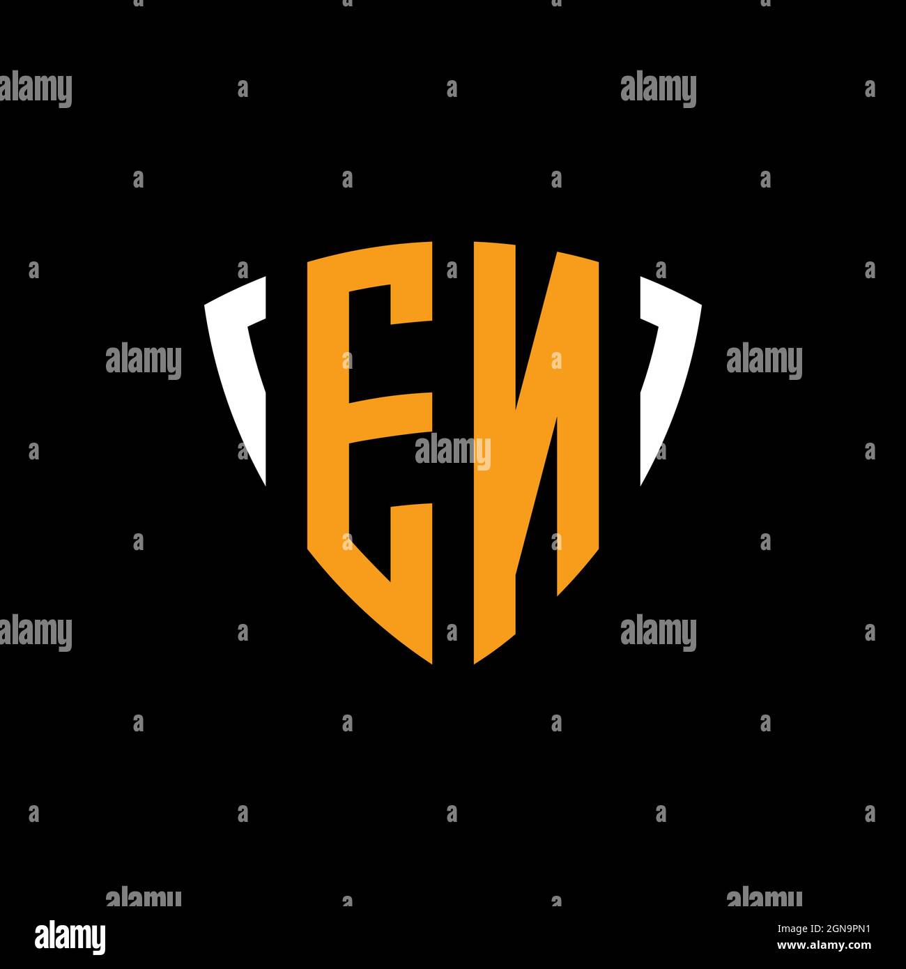 En iconic logo Stock Vector Images - Alamy