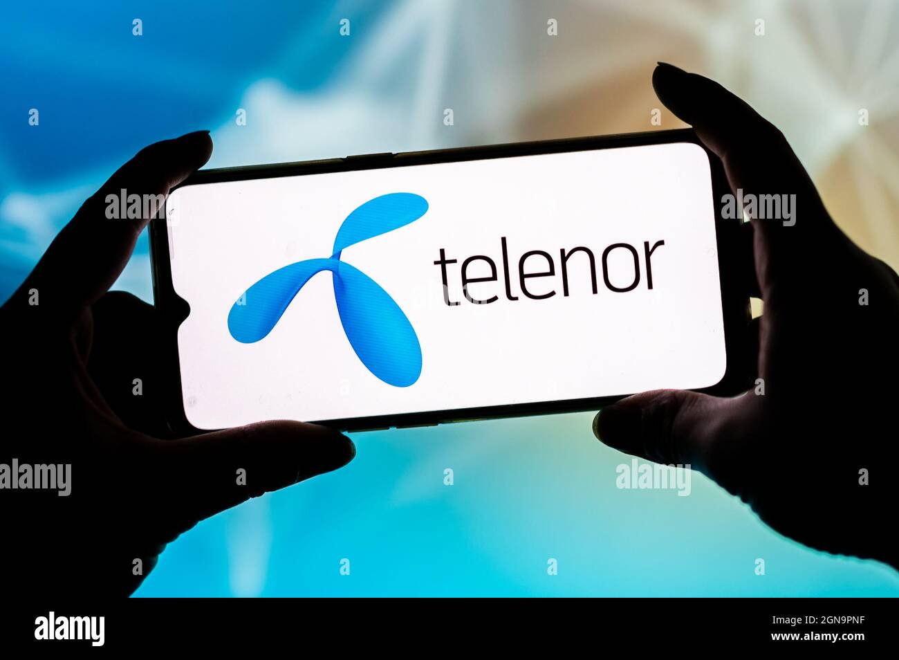 Telenor logo hi-res stock photography and images - Alamy