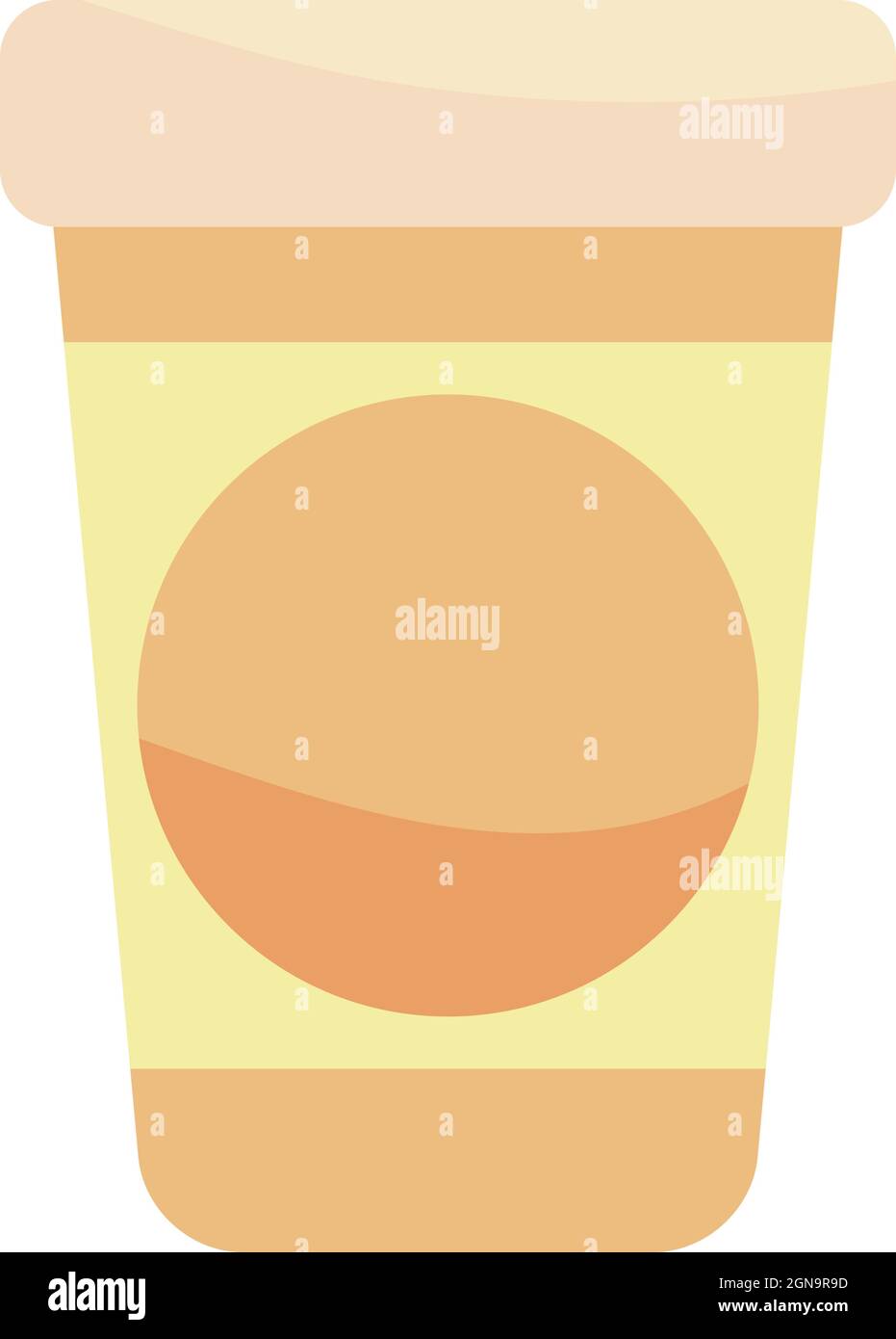 coffee cup icon on white background Stock Vector Image & Art - Alamy