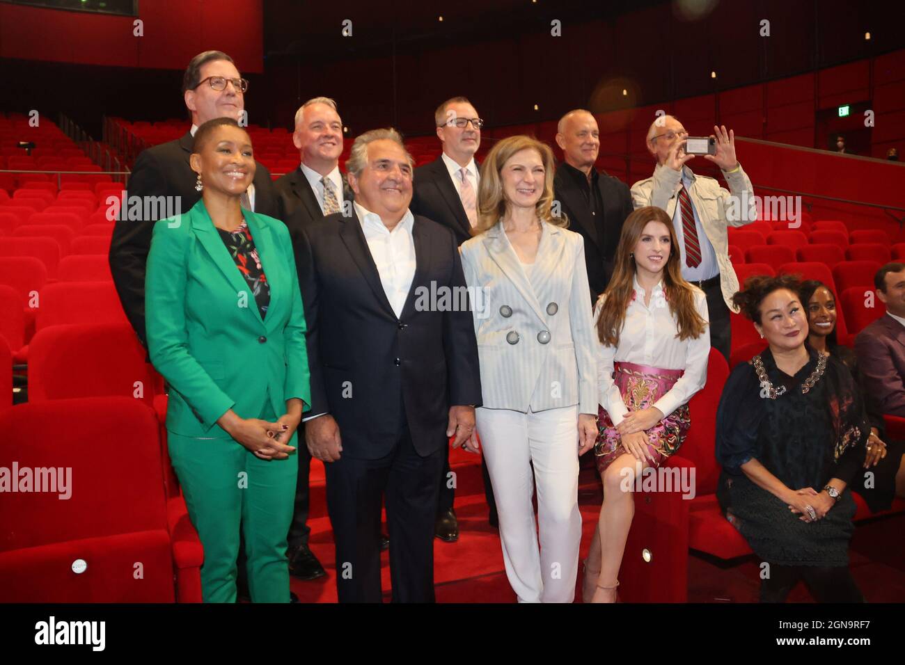 Jaqueline Stewart, David Rubin, Bill Kramer, Dawn Hudson, Tom Hanks ...