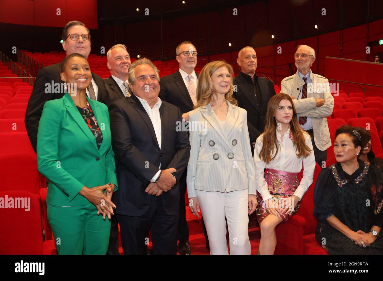 Jaqueline Stewart, David Rubin, Bill Kramer, Dawn Hudson, Tom Hanks ...