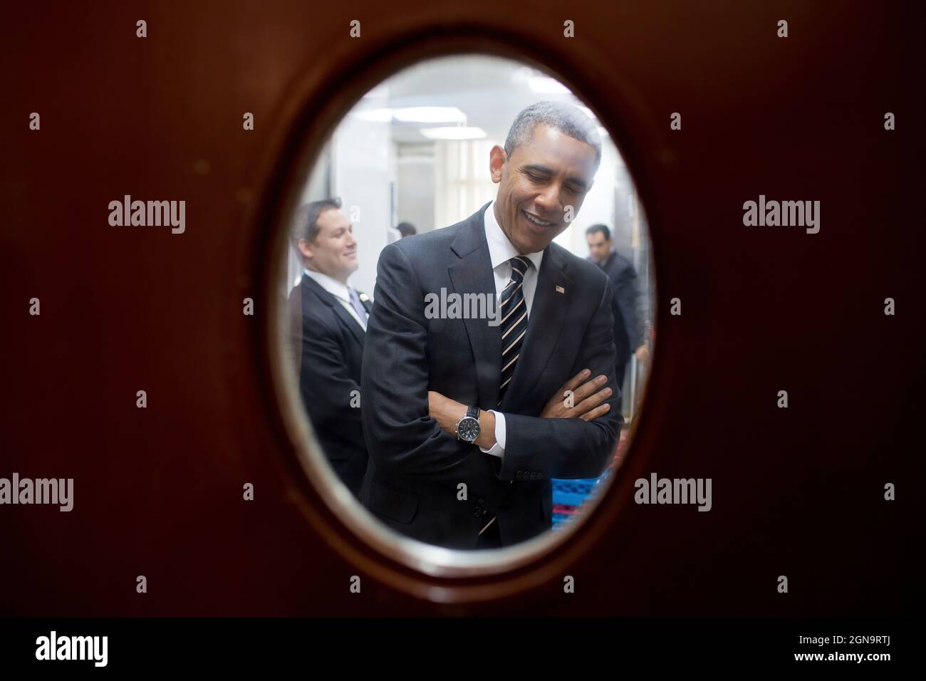 First one through the door hi-res stock photography and images - Alamy