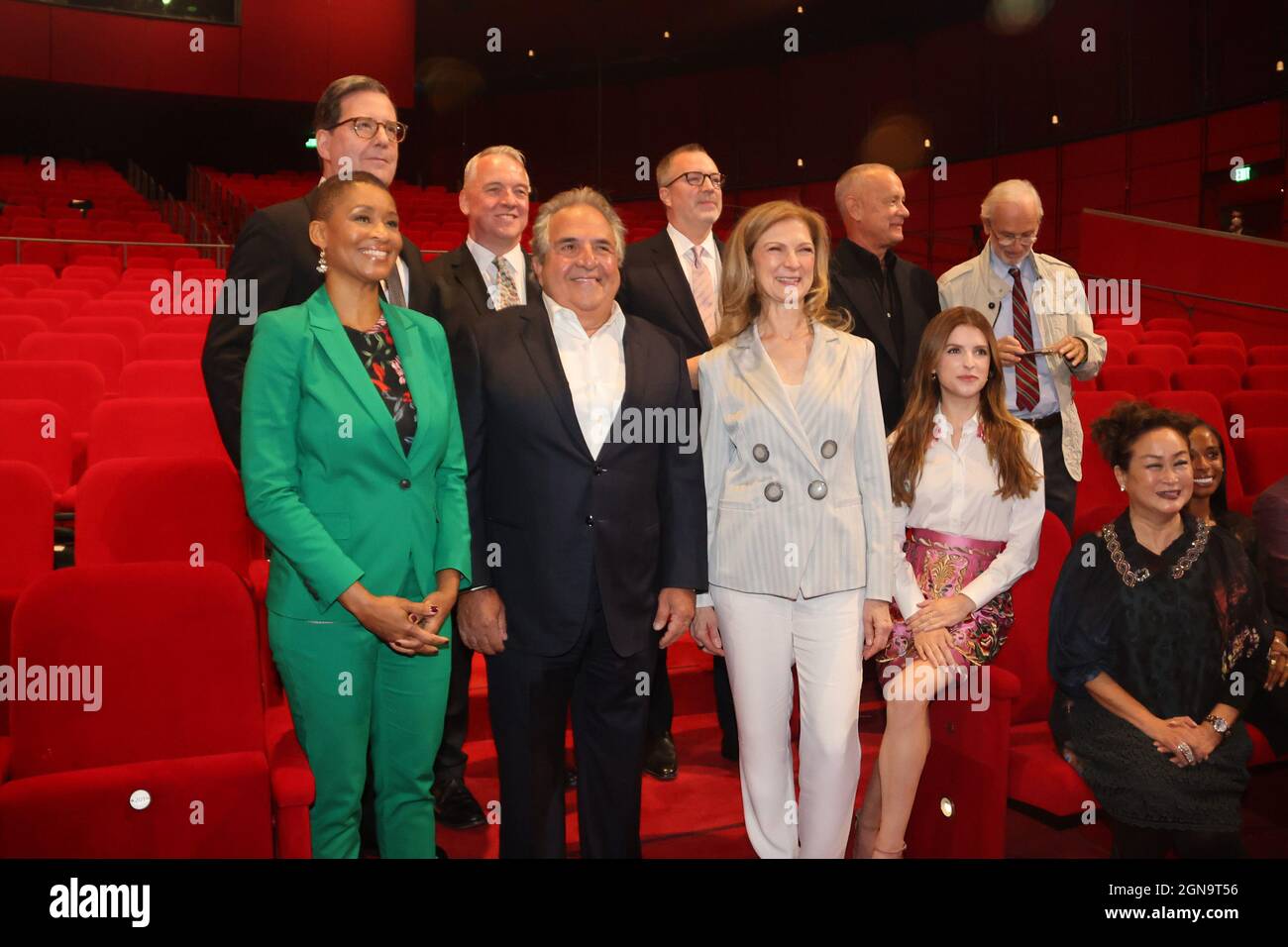Jaqueline Stewart, David Rubin, Bill Kramer, Dawn Hudson, Tom Hanks ...