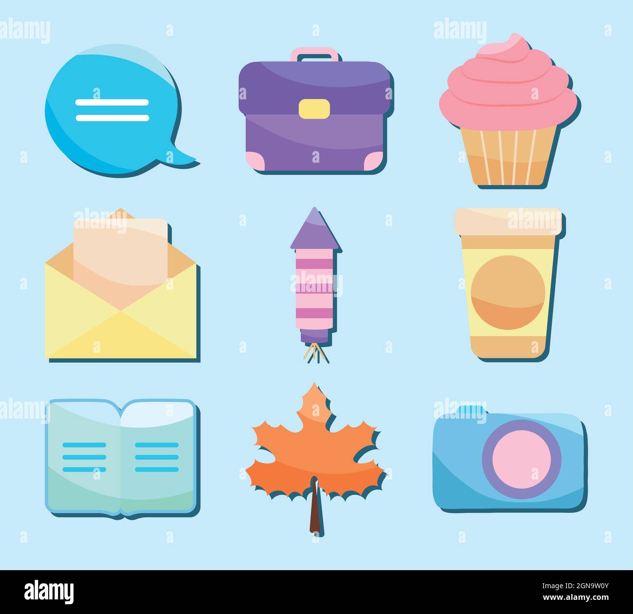 social highlight stories icon set Stock Vector Image & Art - Alamy