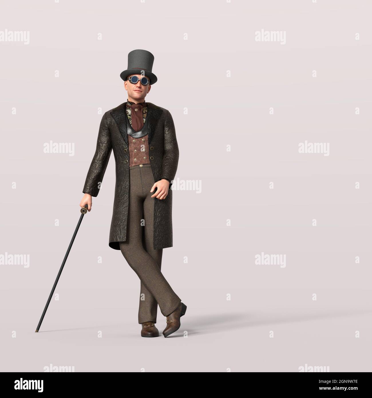 Victorian gentleman illustration hi-res stock photography and images ...
