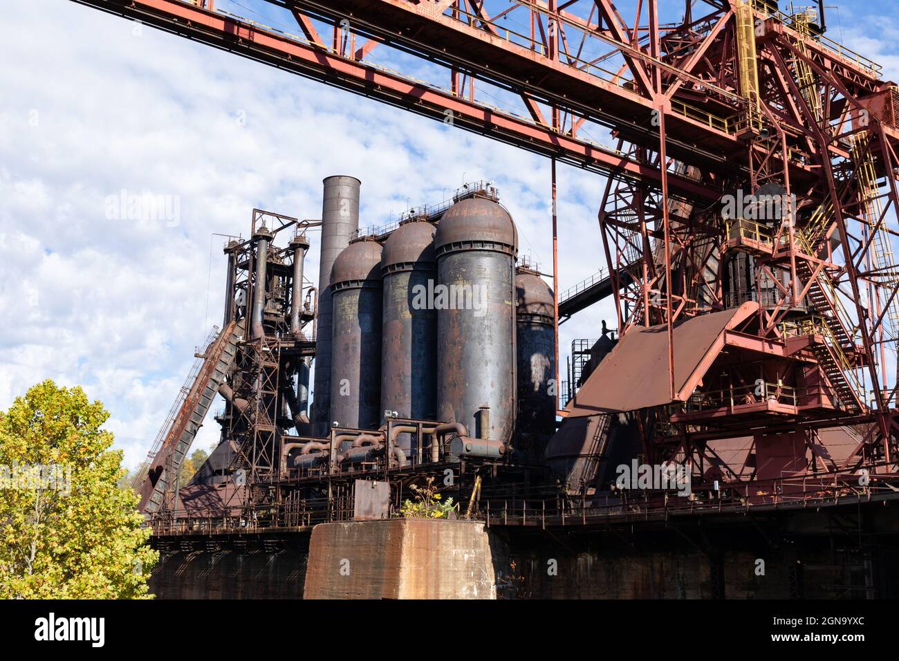 Carrie blast furnaces pittsburgh hi-res stock photography and images ...
