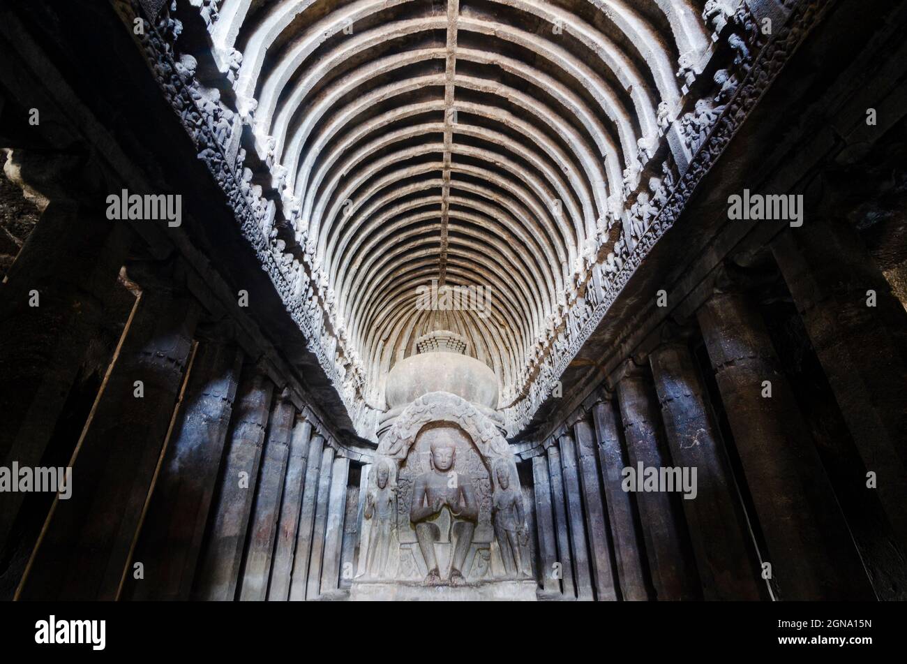 The Histroic Ajanta and Ellora Cave Complex in Aurangabad, Central ...