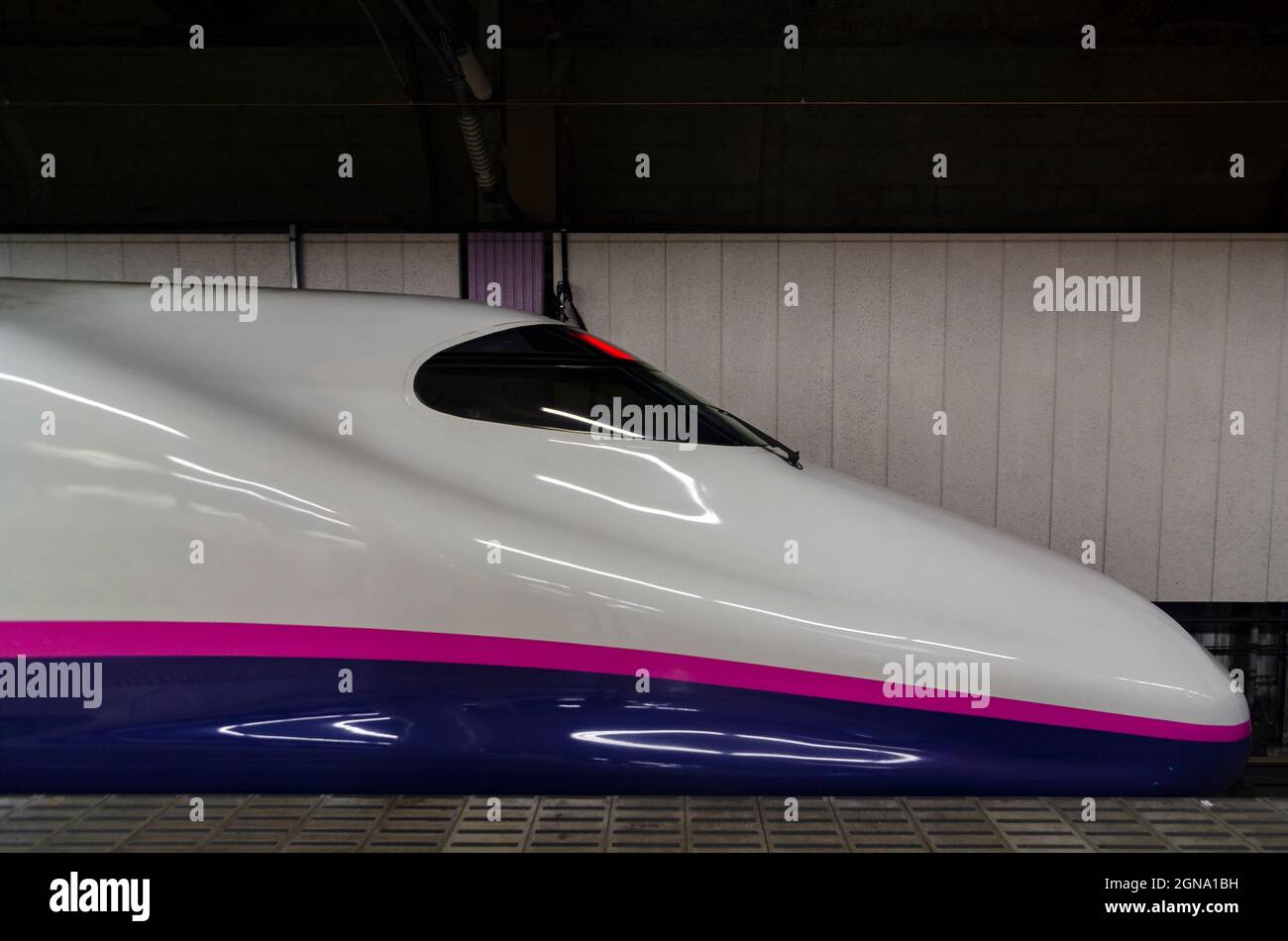 Shinkansen, Bullet train, Station, High-speed rail Stock Photo - Alamy