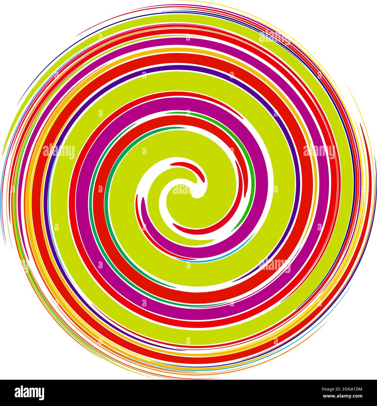 Twist, swirl, sworl circular spiral design element - stock vector ...