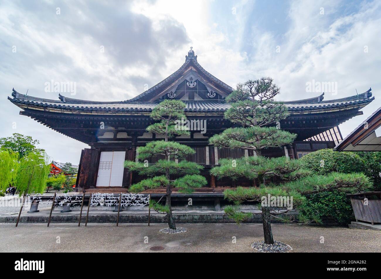 Honen-in Temple, Kyoto, Traditional, Shinto, Architecture, Japanese, Temple grounds, Zen ...