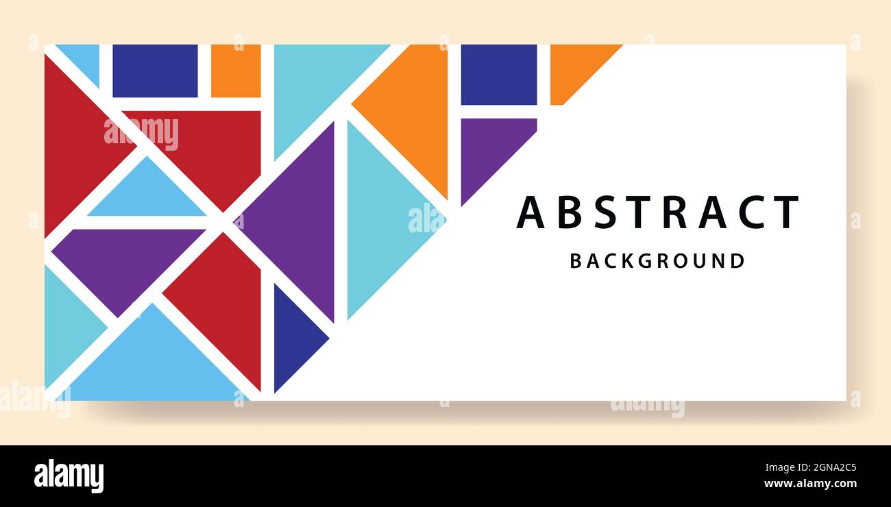 Abstract banner background vector graphic template design Stock Photo ...