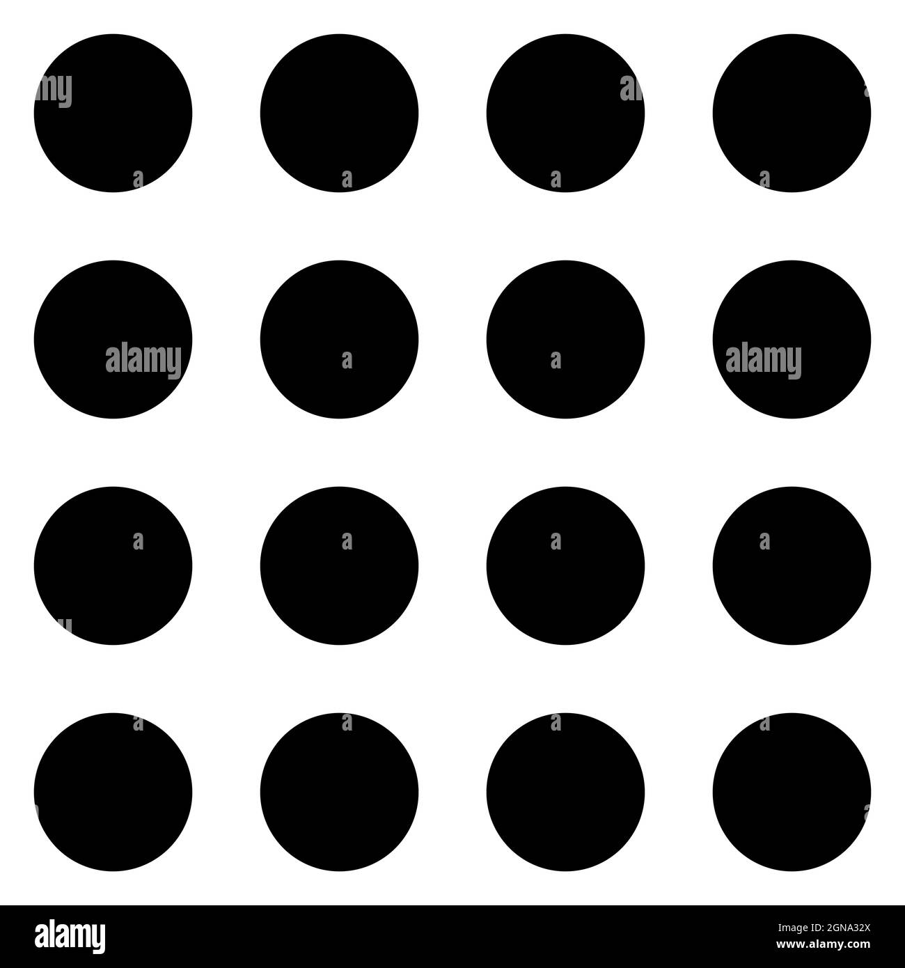 Simple circles, dots, dotted seamlesesly repeatable pattern, background ...