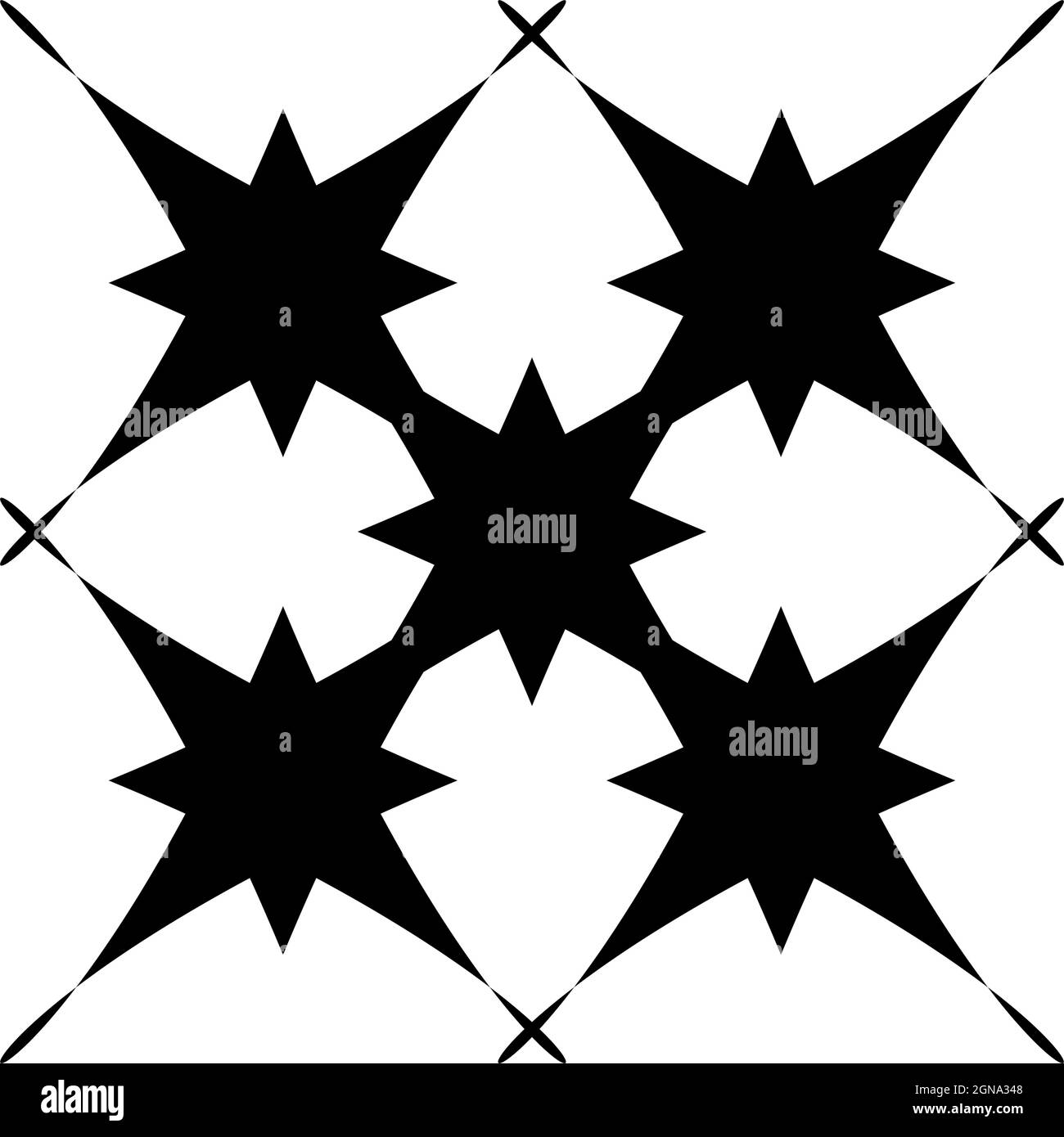 Abstract geometric form, shape element vector - stock vector ...